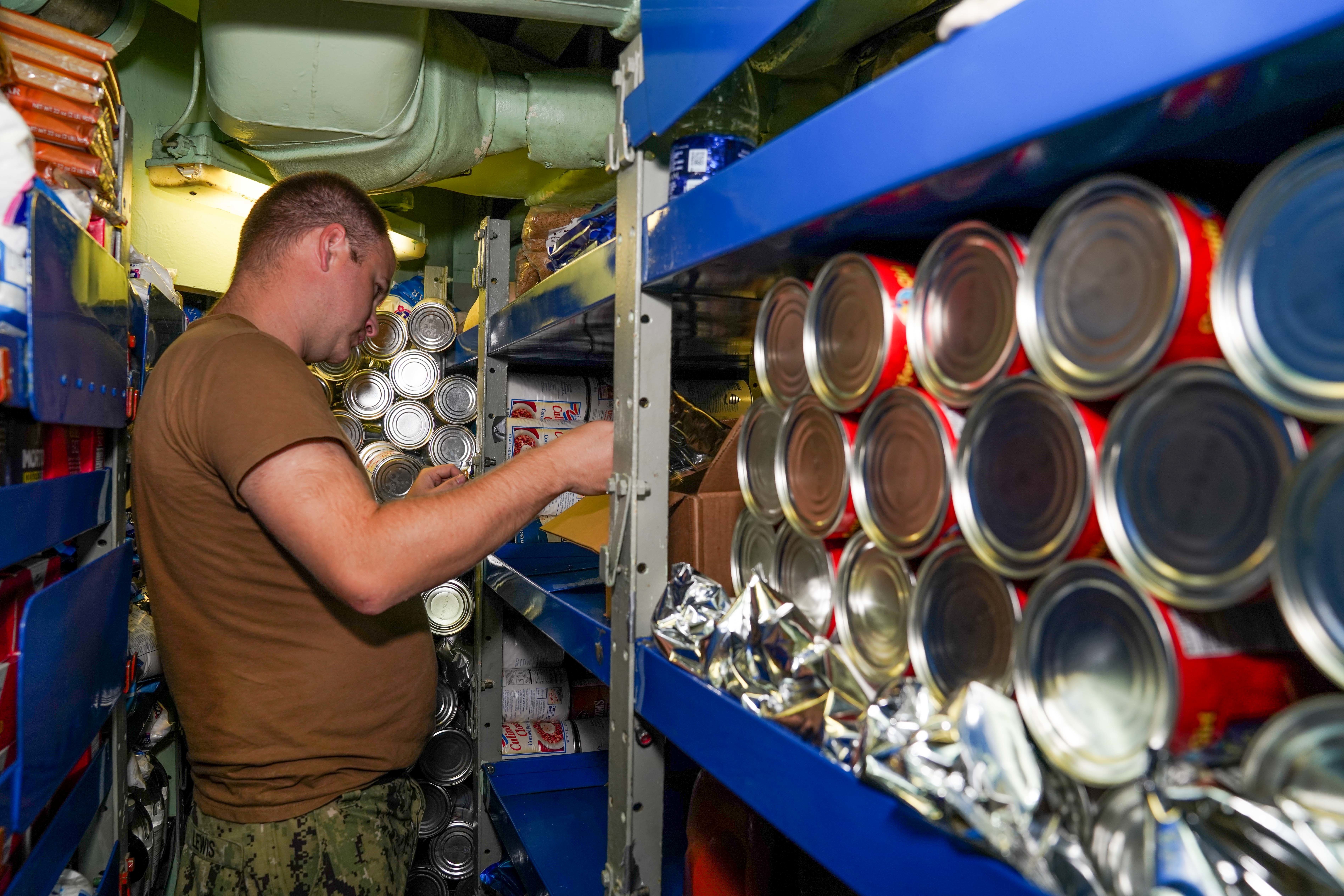 Inside Submarine Food