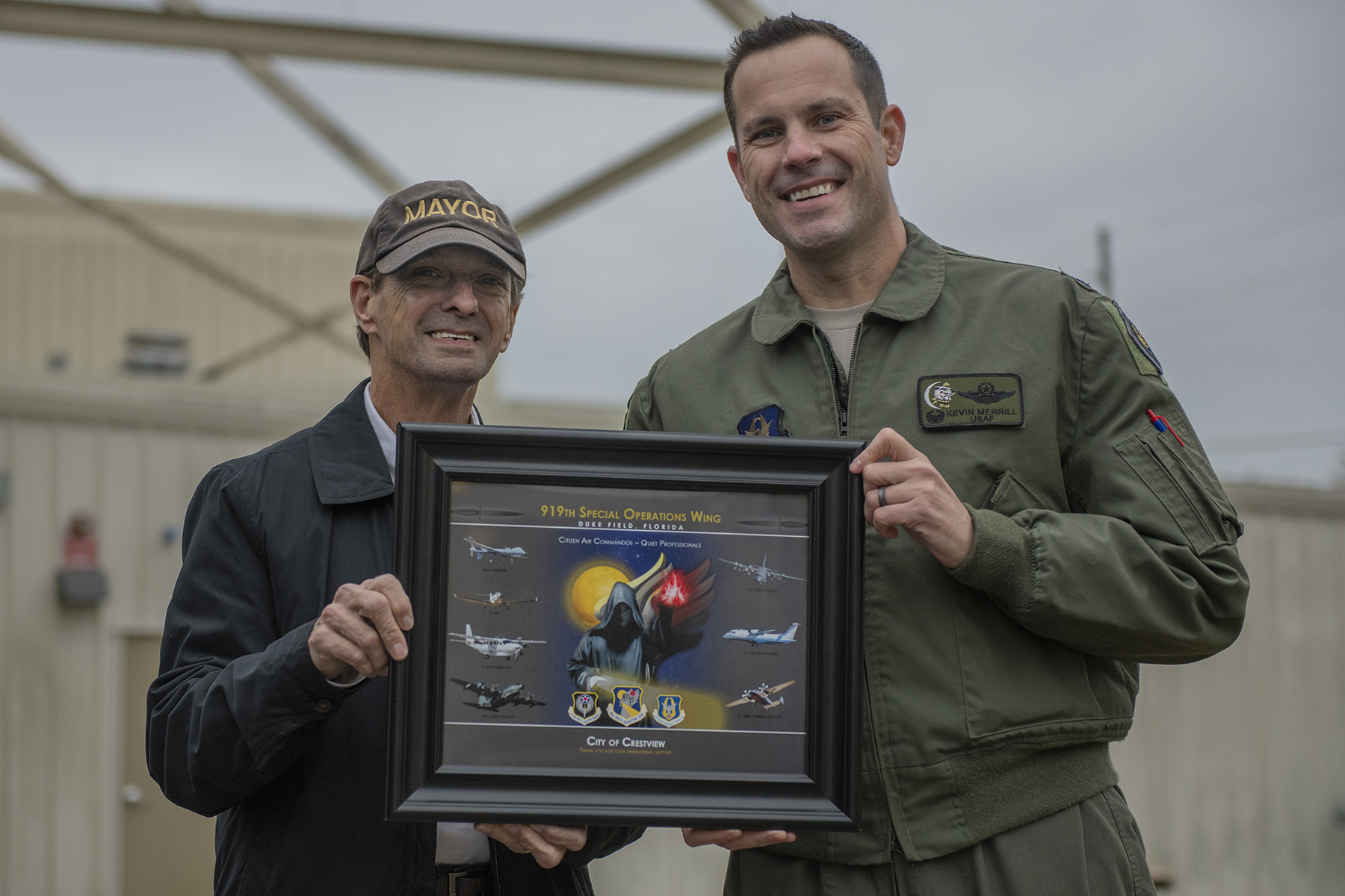 Crestview officials visit Duke Field > 919th Special Operations Wing ...