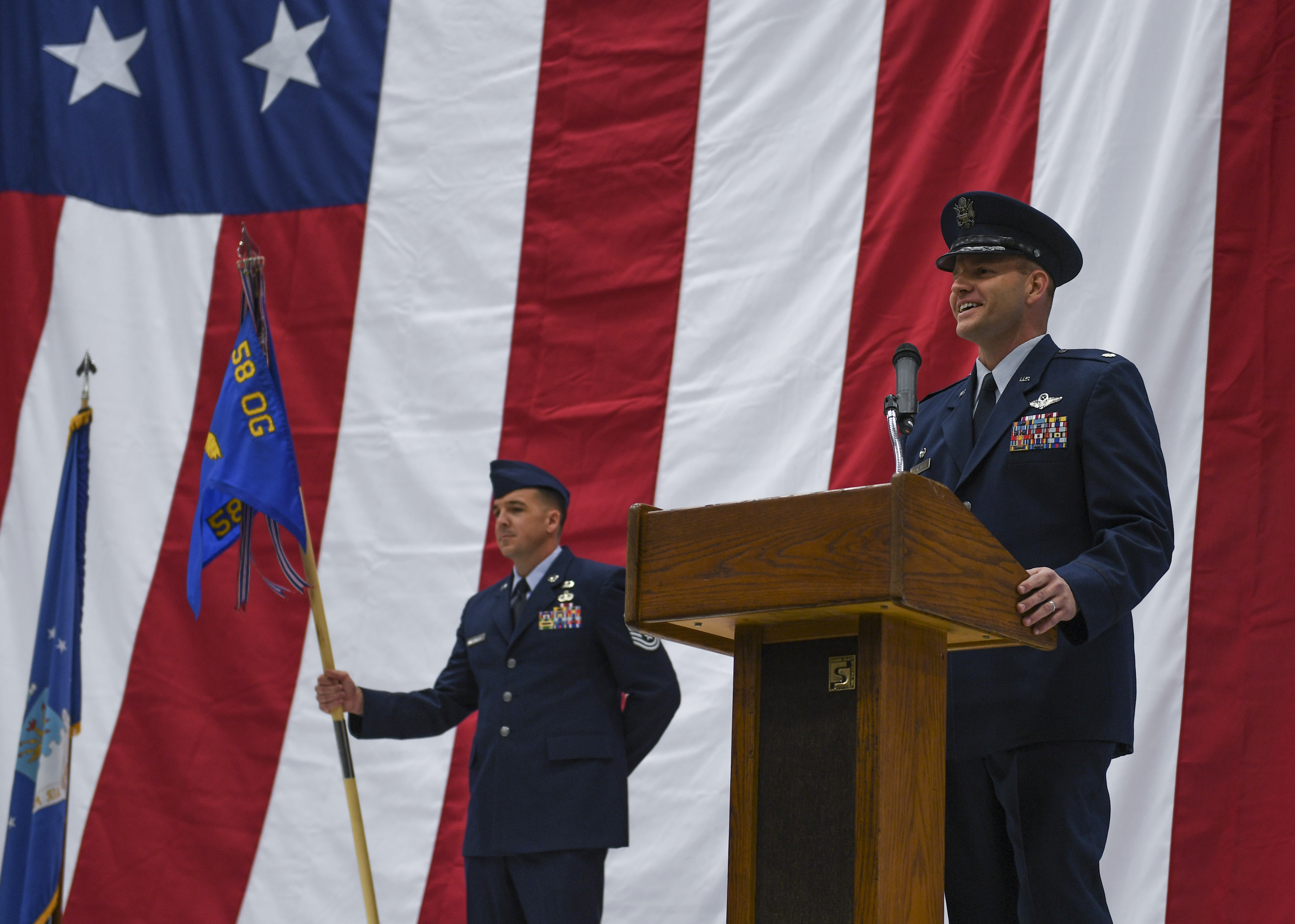 58th TRS receives new commander > Air Education and Training Command ...
