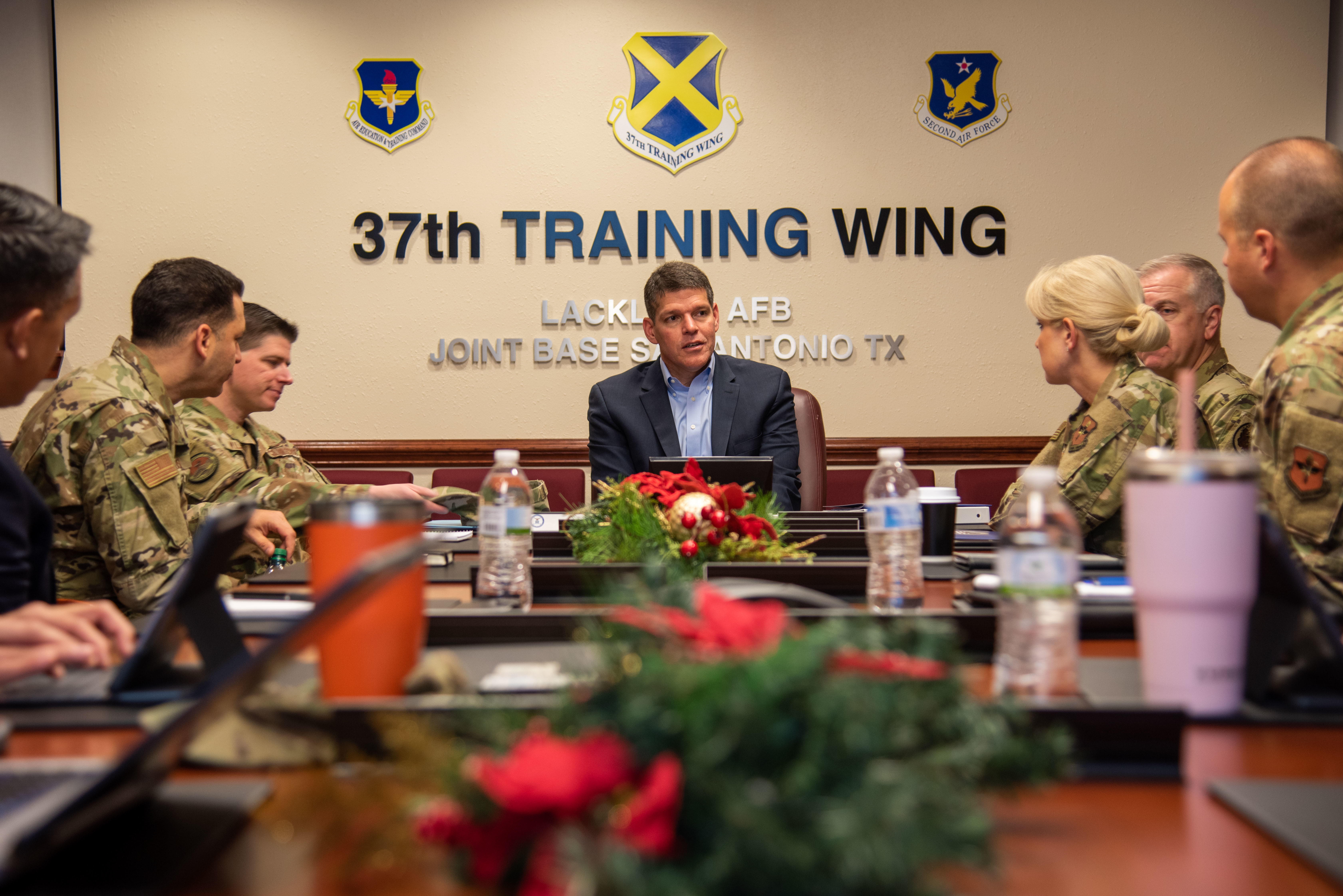 SAF/IE visits JBSA to discuss infrastructure > Joint Base San Antonio ...