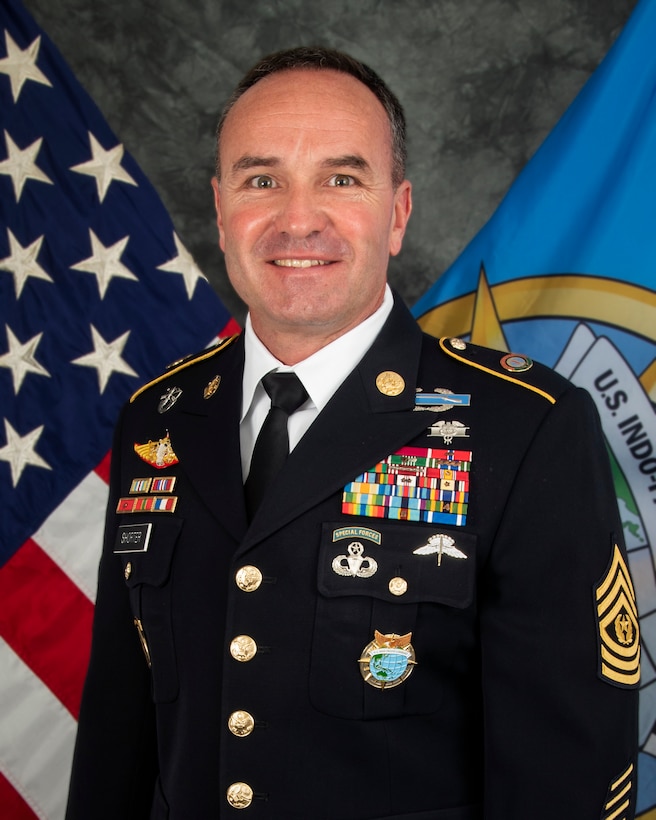Command Sergeant Major Shane W Shorter, U.S. Army