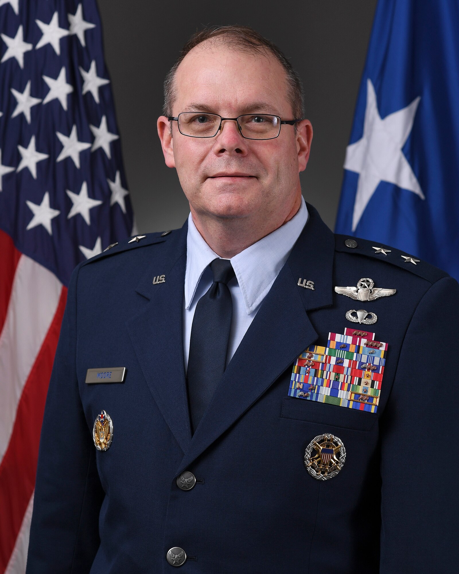 RICHARD G. MOORE JR. > Air Force > Biography Display