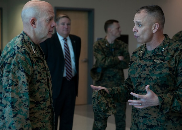Commandant of the Marine Corps Visits Marine Cyber Headquarters for the ...