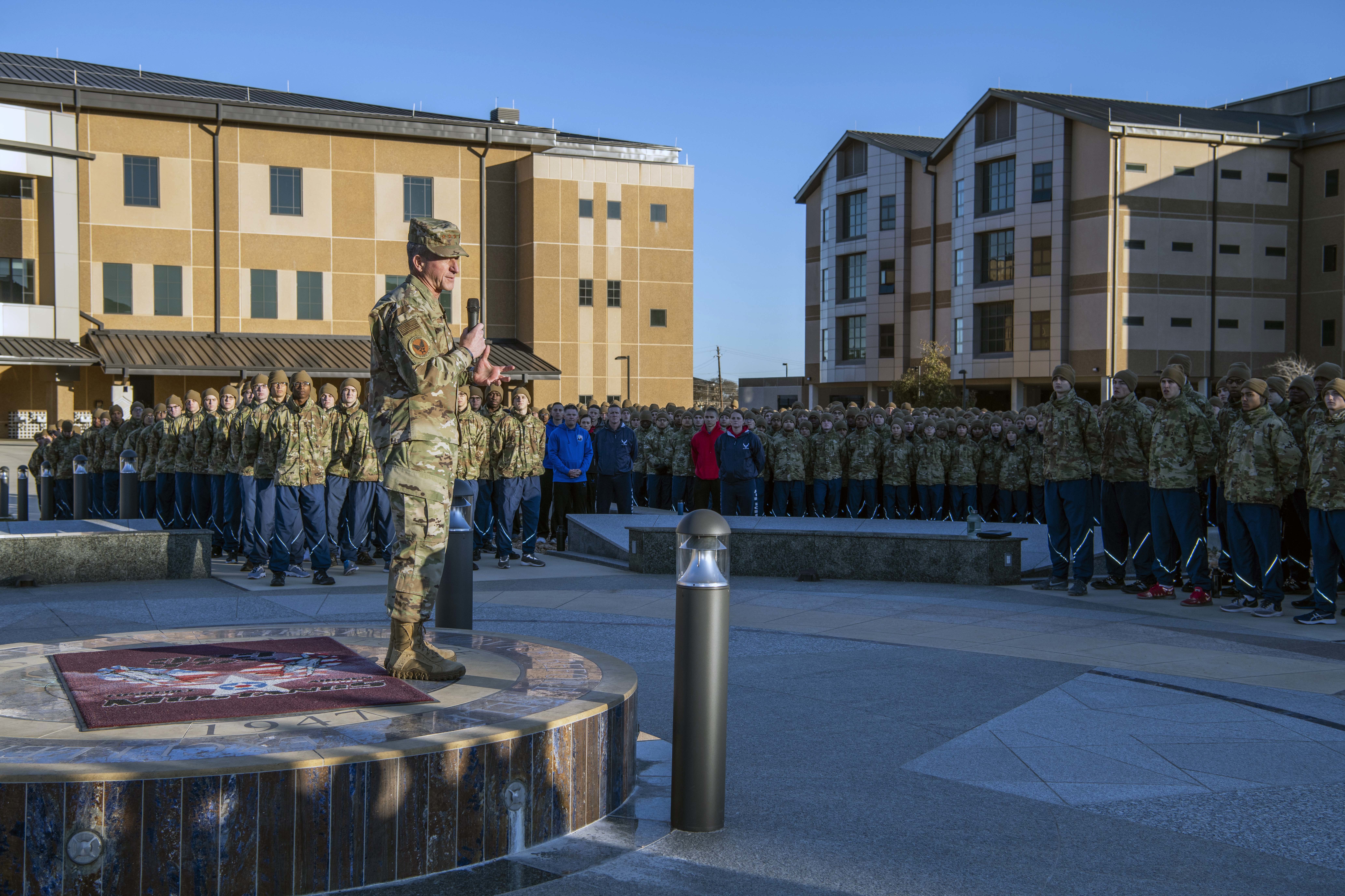 CSAF visits JBSA-Lackland on Standing Watch tour > Air Education and ...