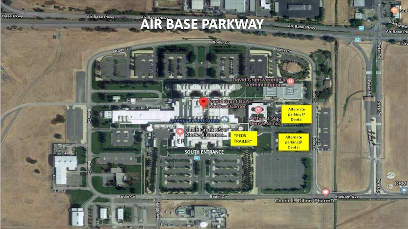 Pediatric Clinic temporarily relocates > Travis Air Force Base > History