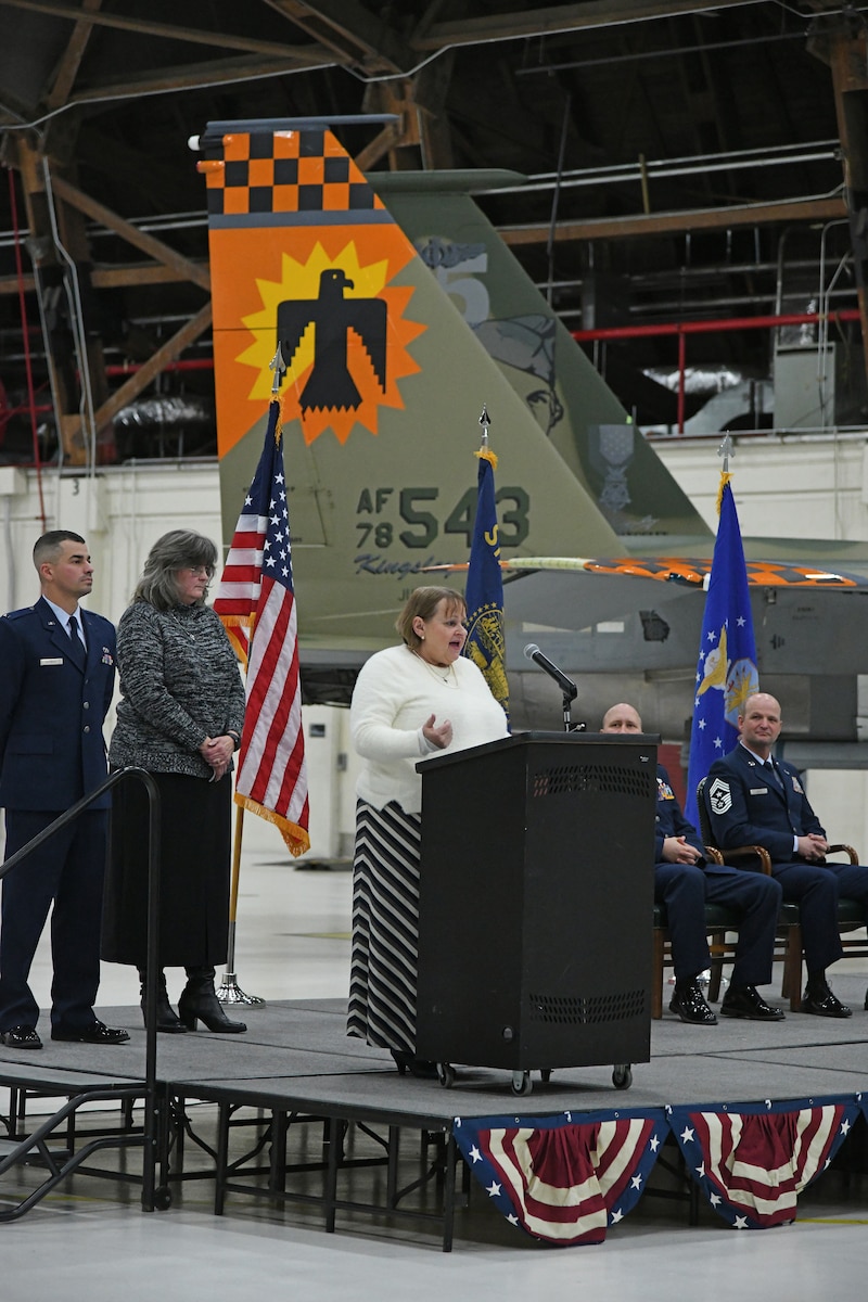 Kingsley Field honors namesake Lt. David R. Kingsley with new flagship ...