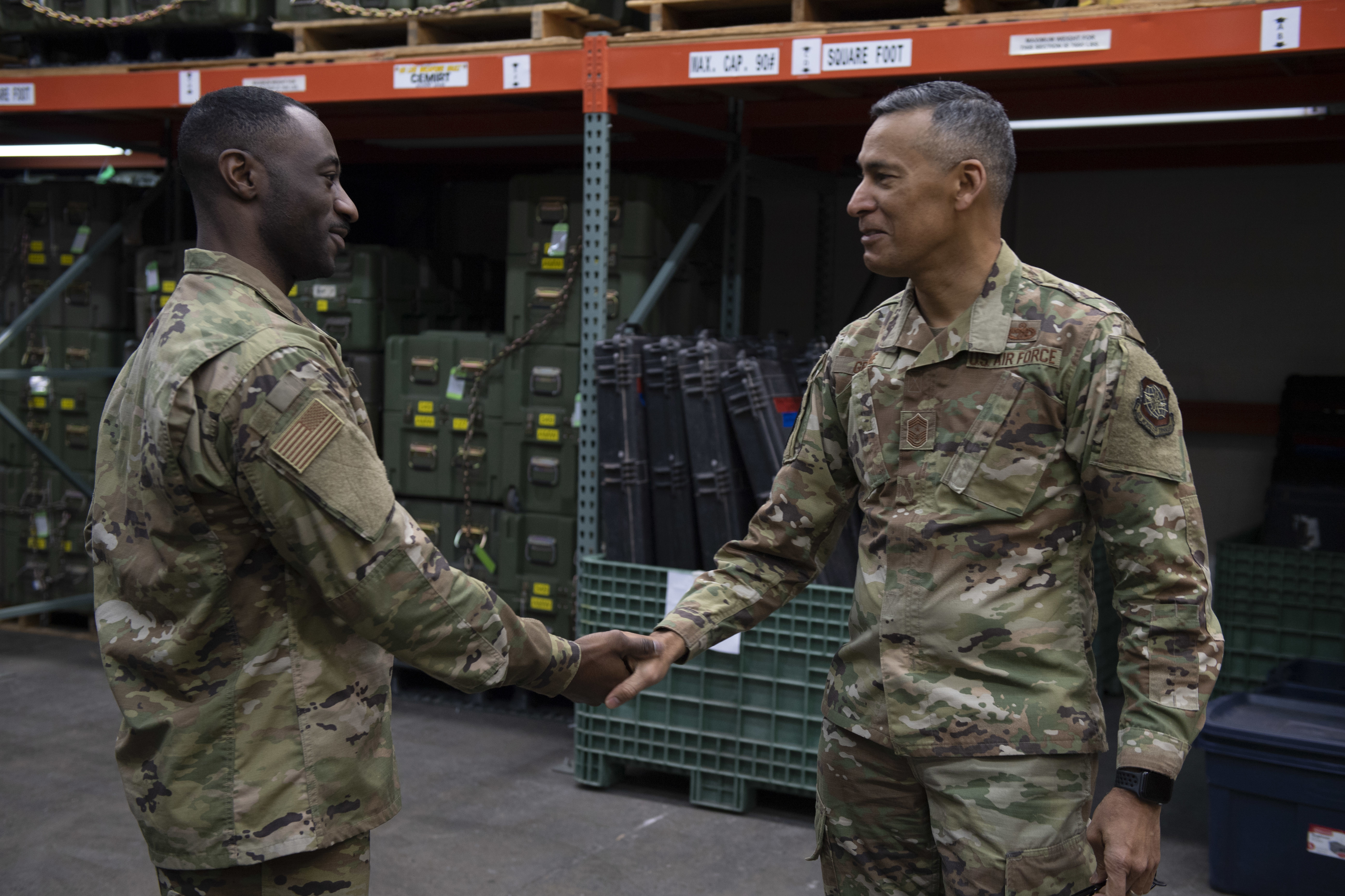 AMC Command Chief visits Travis > 349th Air Mobility Wing > Article Display