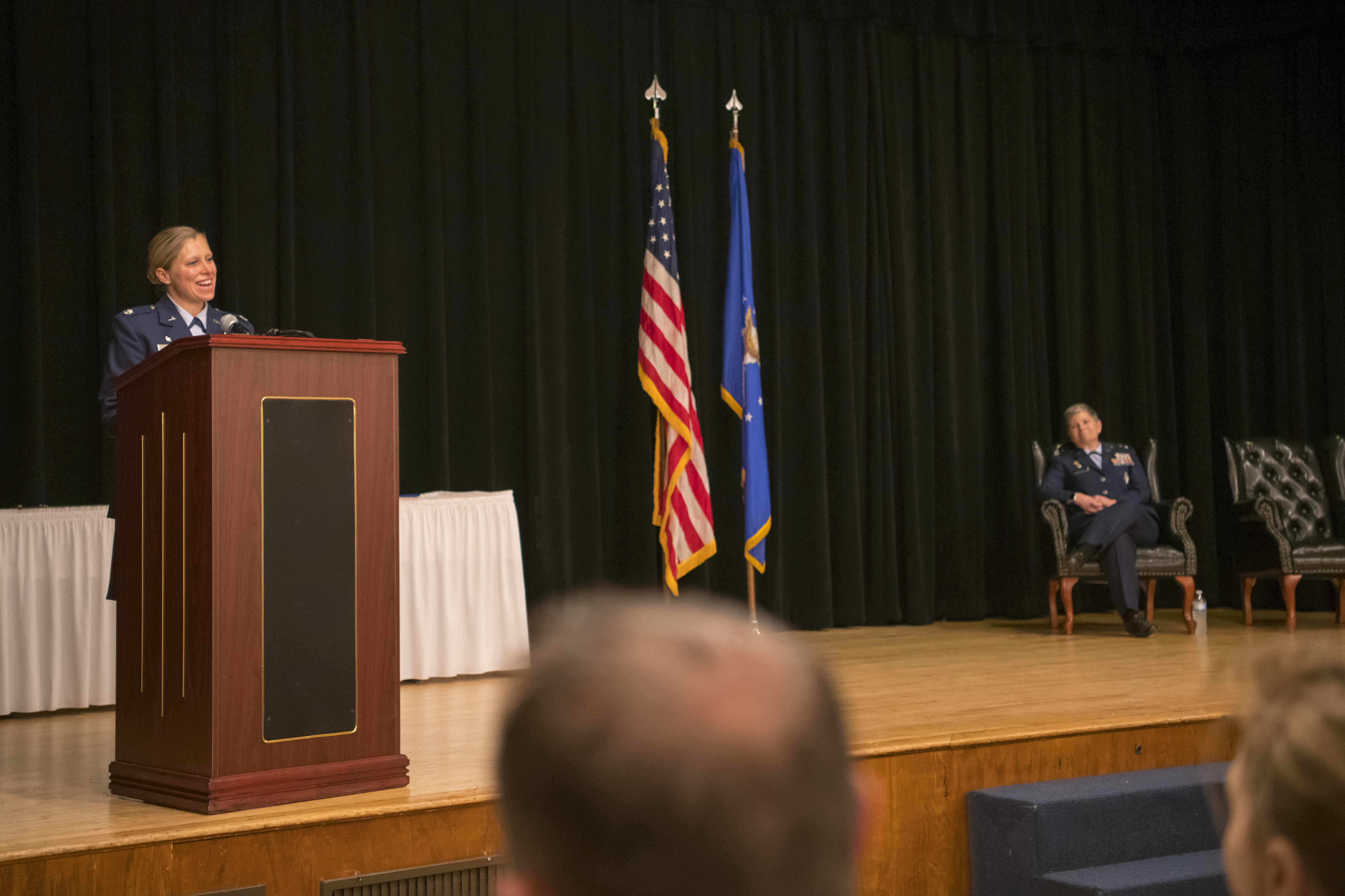 1st Manpower Requirements Squadron inactivation ceremony