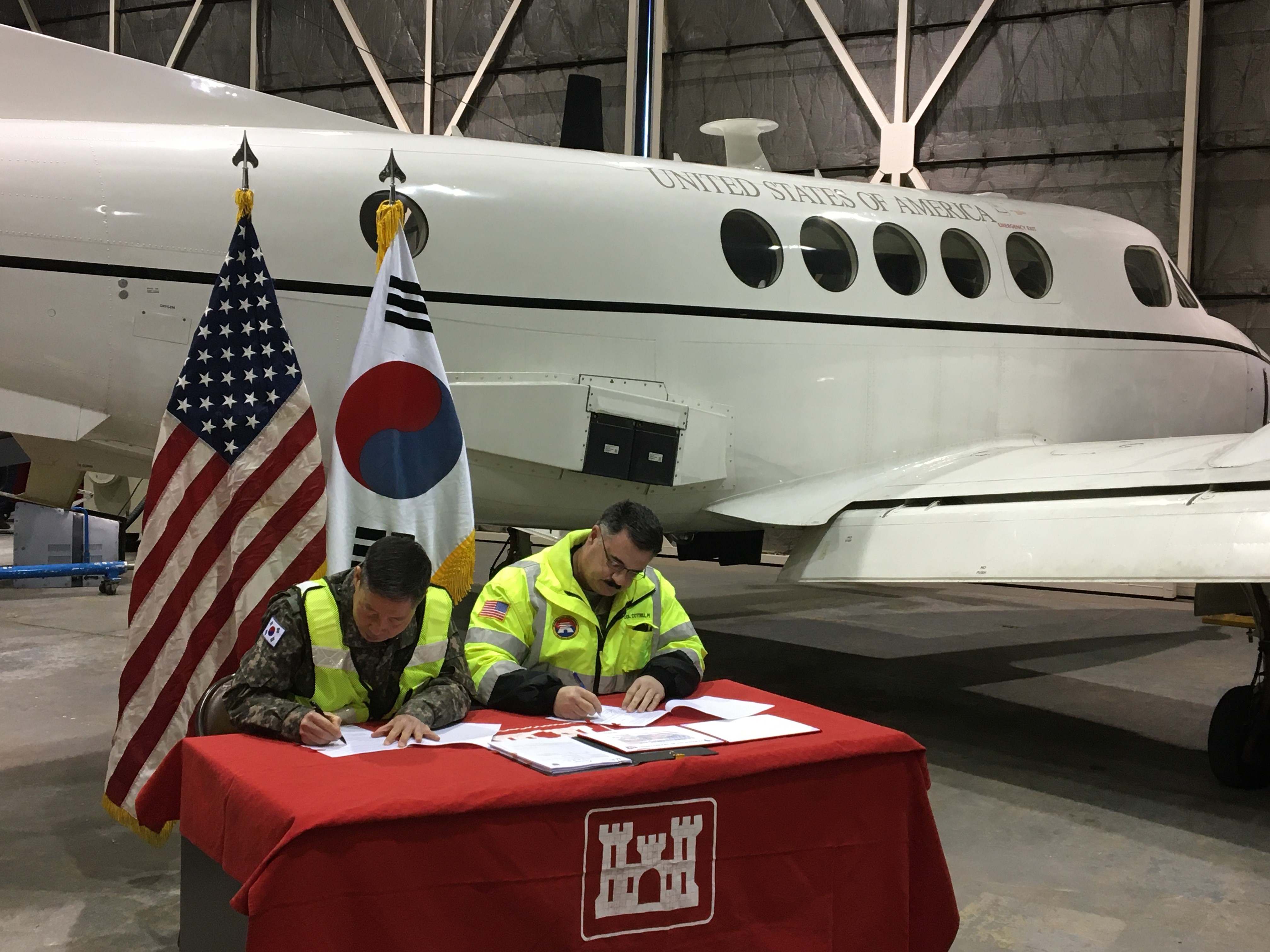 VIP hangar project completed at Osan Air Base