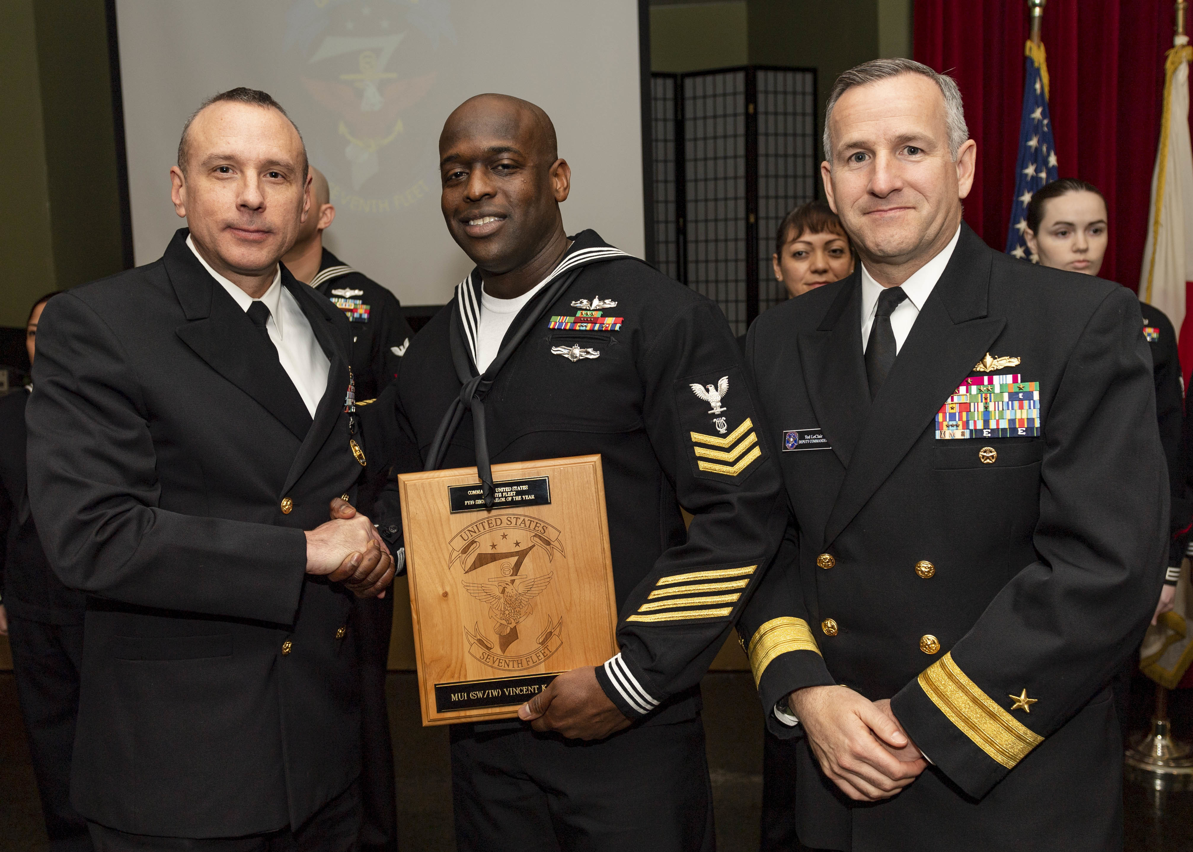 7th Fleet announces 2019 Sailors of the Year > Commander, U.S. 7th ...