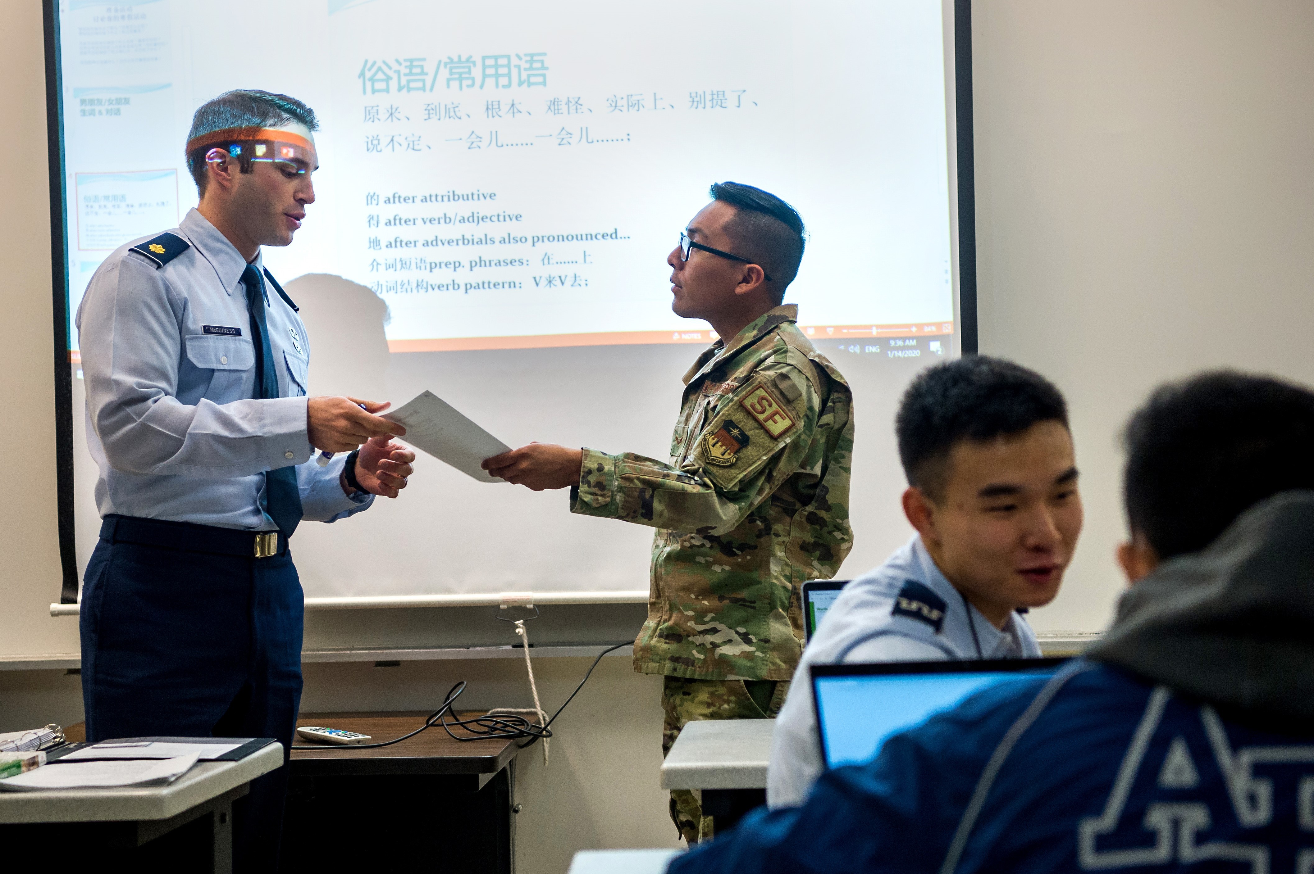 Learning the language: Enlisted Airman improves Chinese language skills ...
