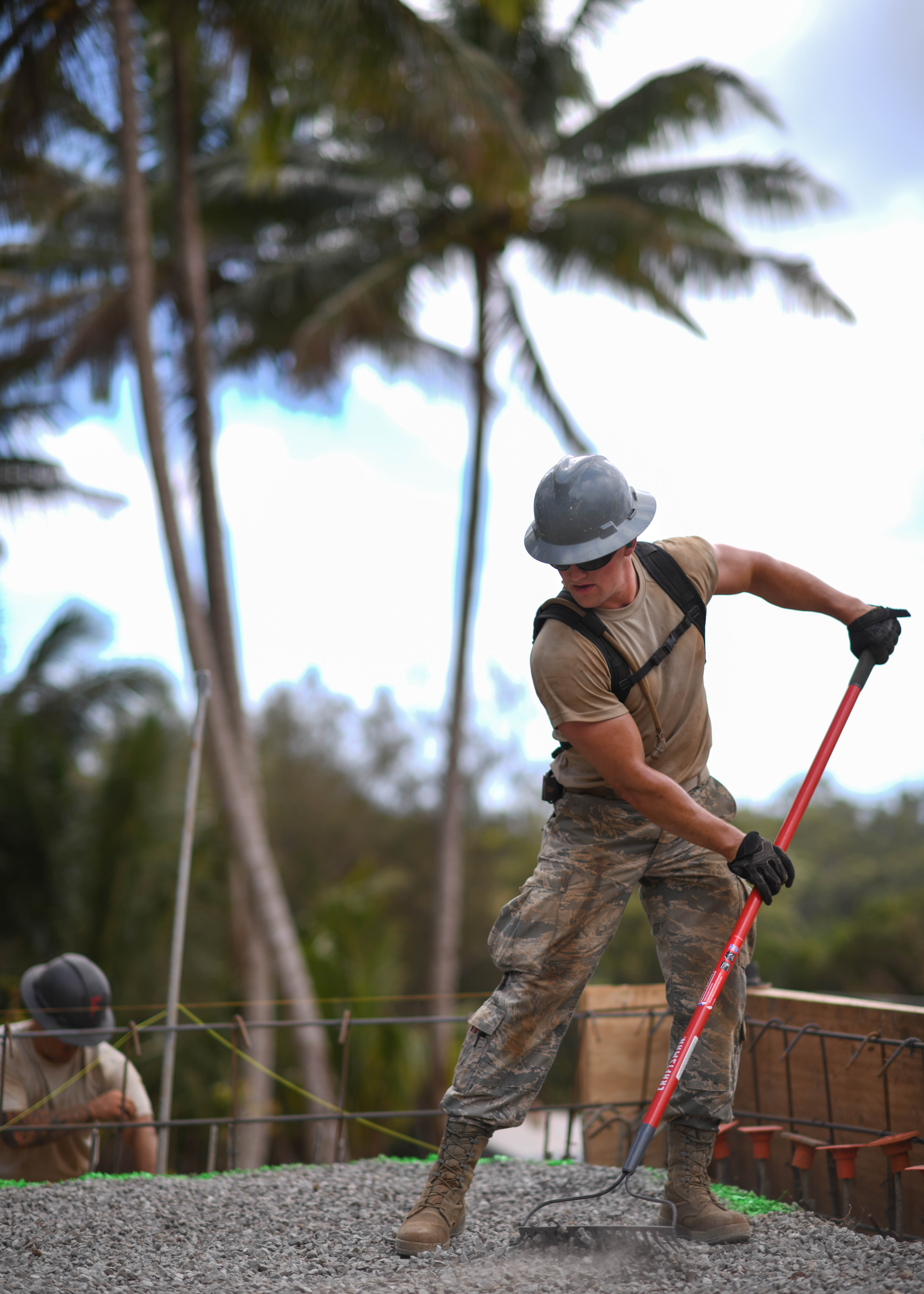 138th FW squadrons support construction at Girl Scout camp > 138th ...