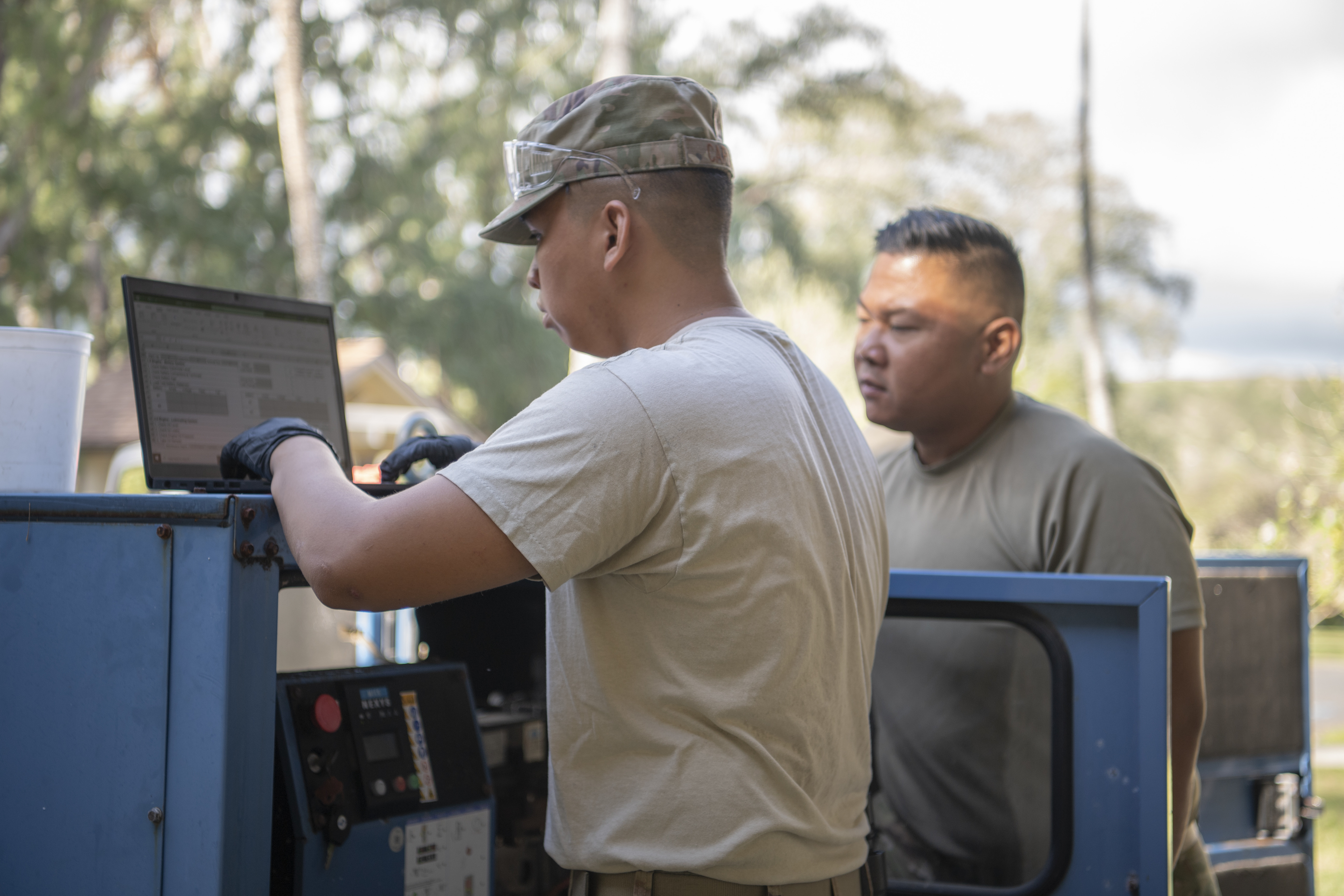 Hawaii Reserve Citizen Airmen help keep power on at Bellows > Air Force ...