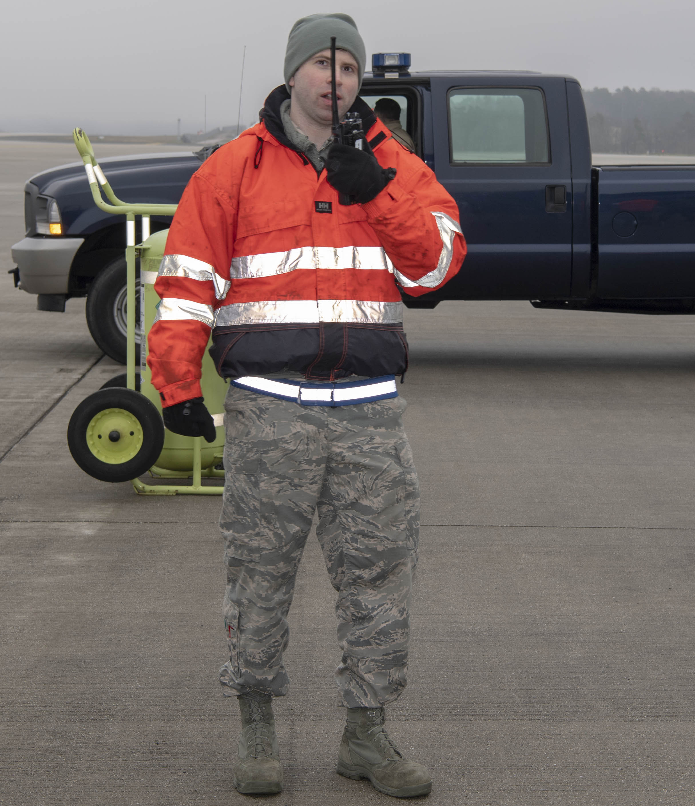 726th AMS conducts fall protection exercise > Spangdahlem Air Base ...