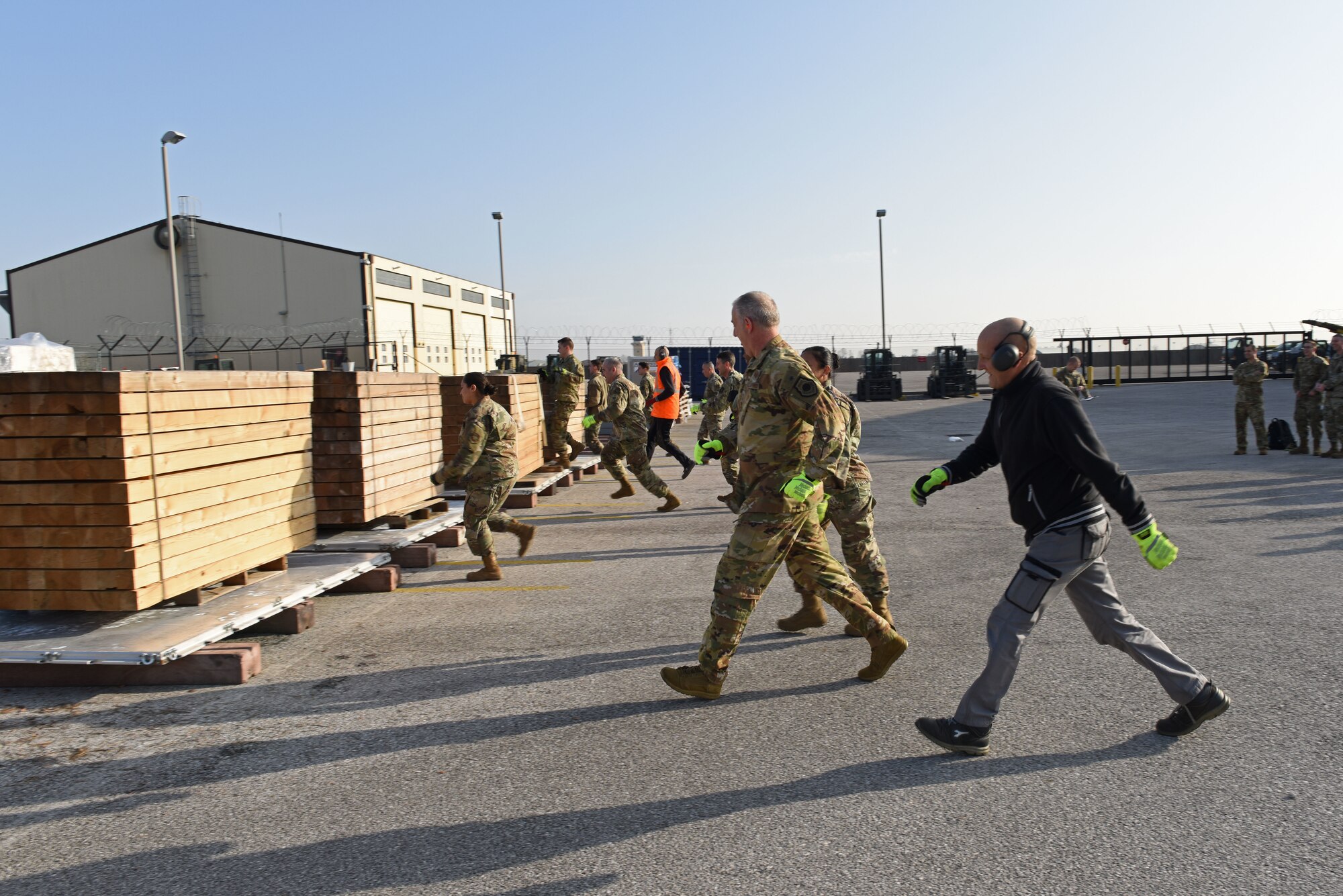 USAF Expeditionary Center leadership visits 724th AMS > Aviano Air Base ...
