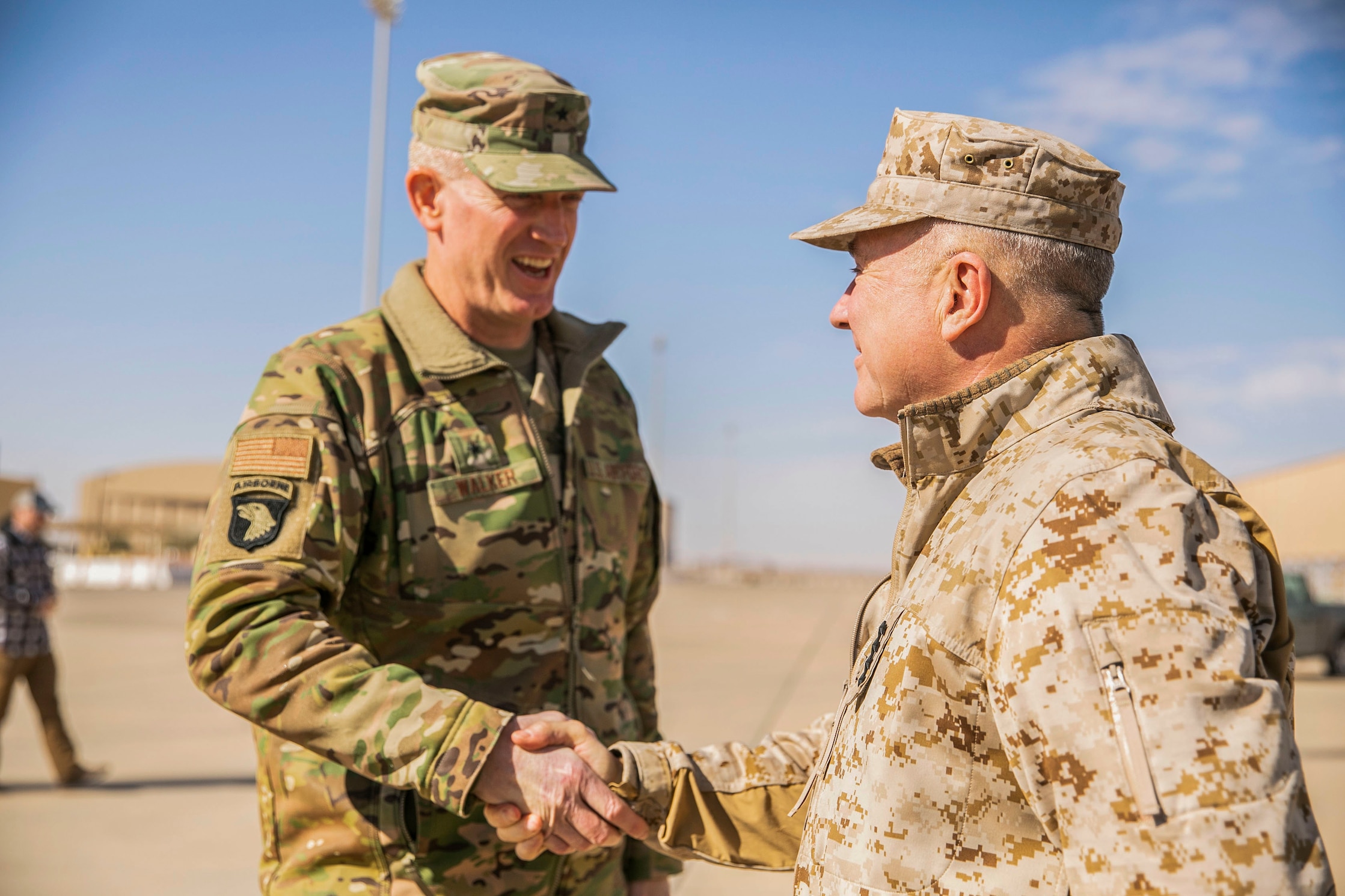 USCENTCOM commander visit to Prince Sultan Air Base