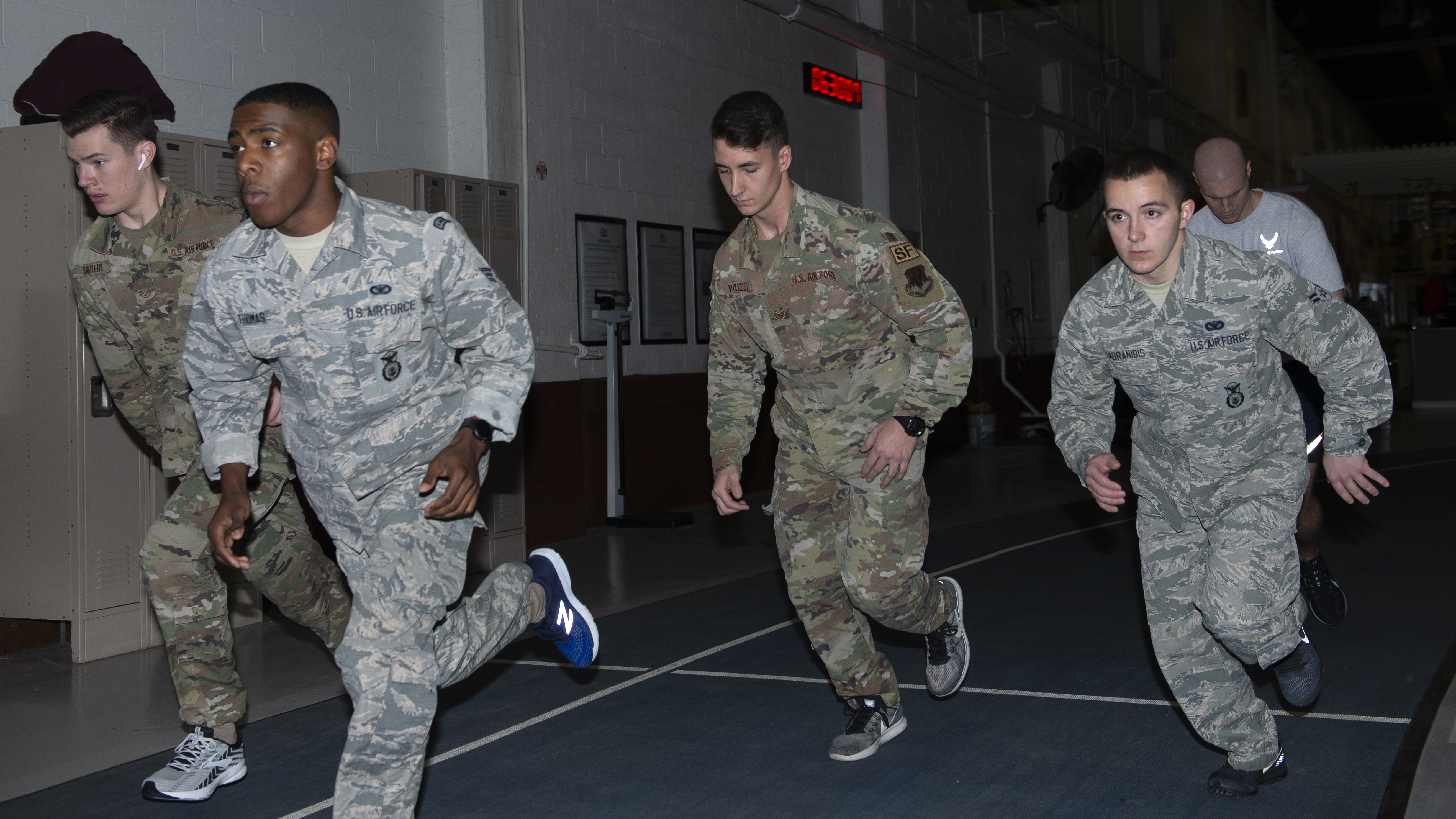 Offutt Airmen tryout for the Defender Challenge