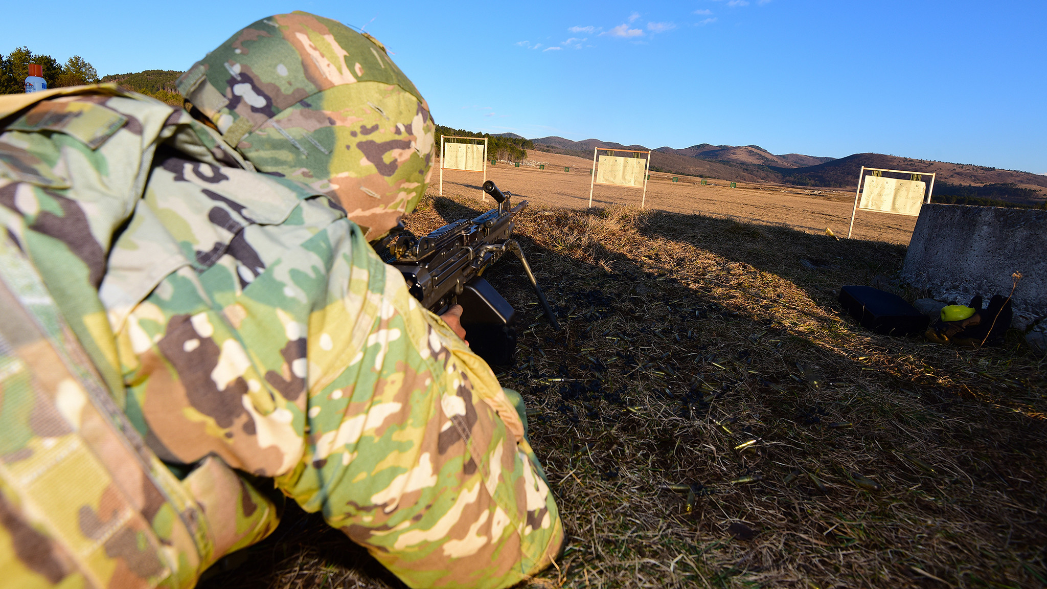 173rd Airborne Brigade: Lipizzaner VI live fire