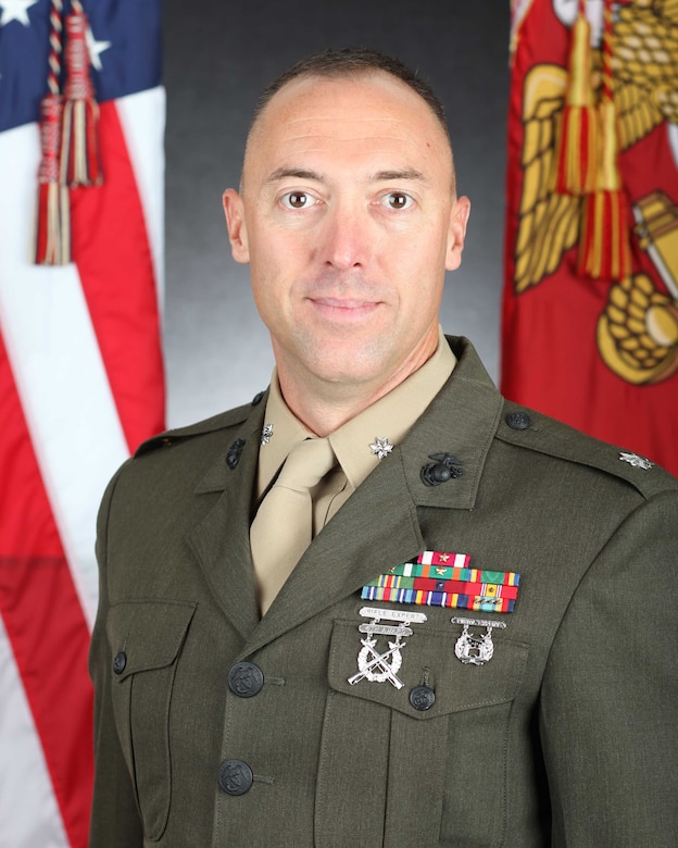 Lt. Col. Michael R. Sandstrom > Marine Corps Recruit Depot, Parris ...