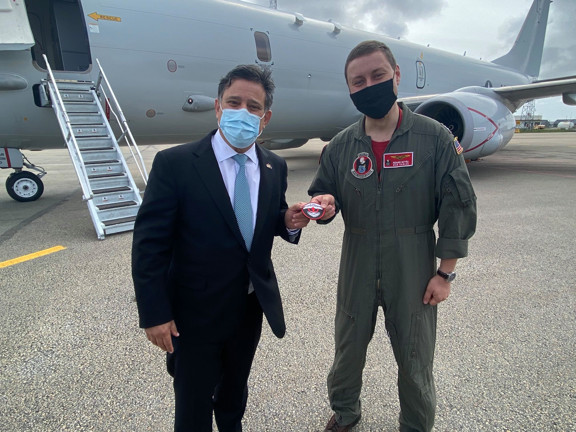 VP-16 Welcomes U.S. Ambassador to Iceland > U.S. Naval Forces Europe ...