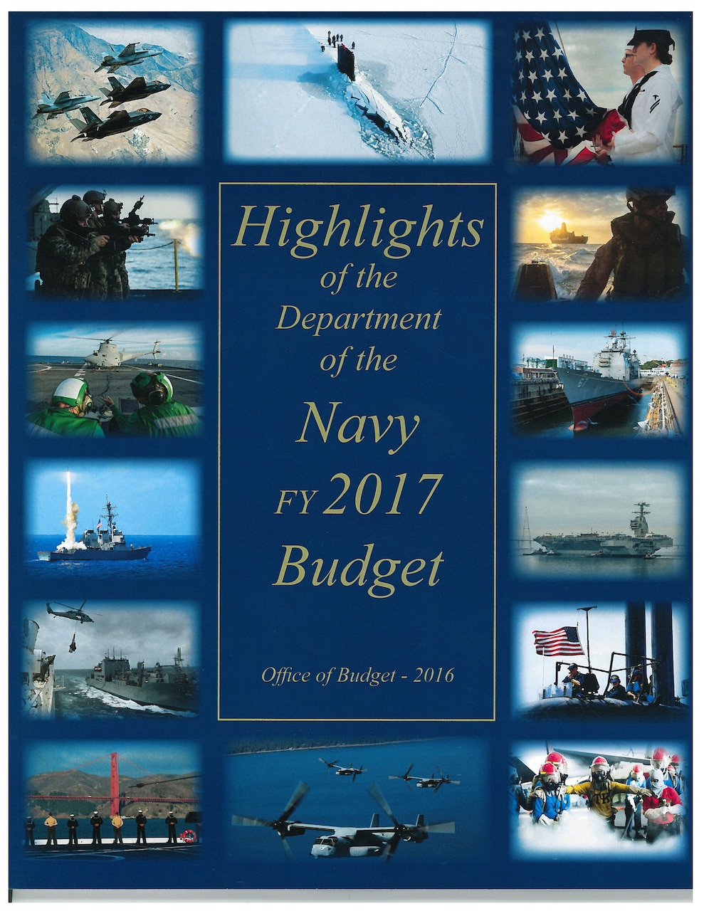 Department of the Navy Releases Fiscal Year 2017 Budget Proposal ...