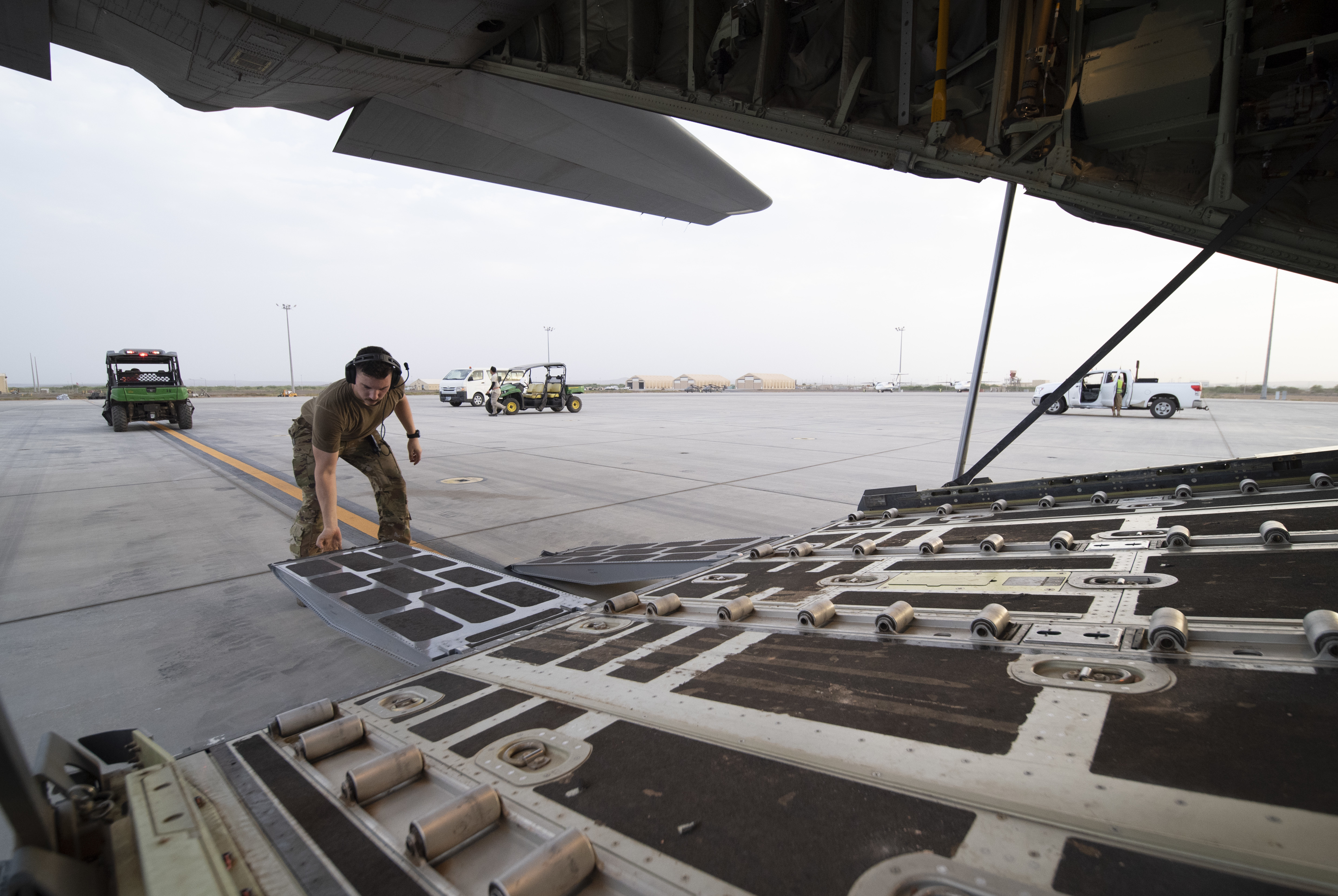 LRAFB delivers supplies to outstation in Somalia > Little Rock Air ...