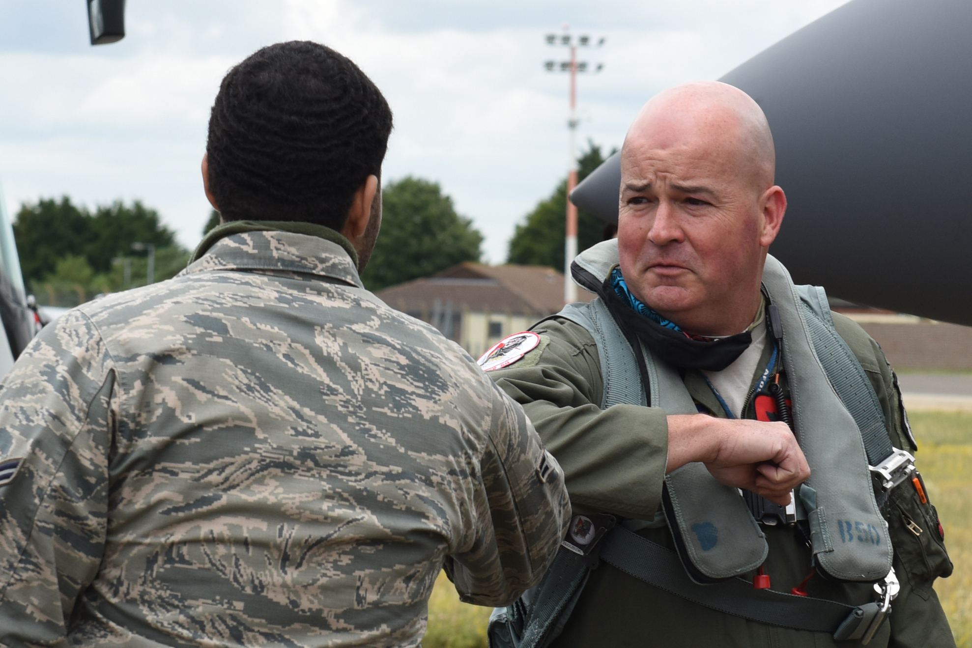 Marshall completes final flight as 48FW commander > Royal Air Force ...