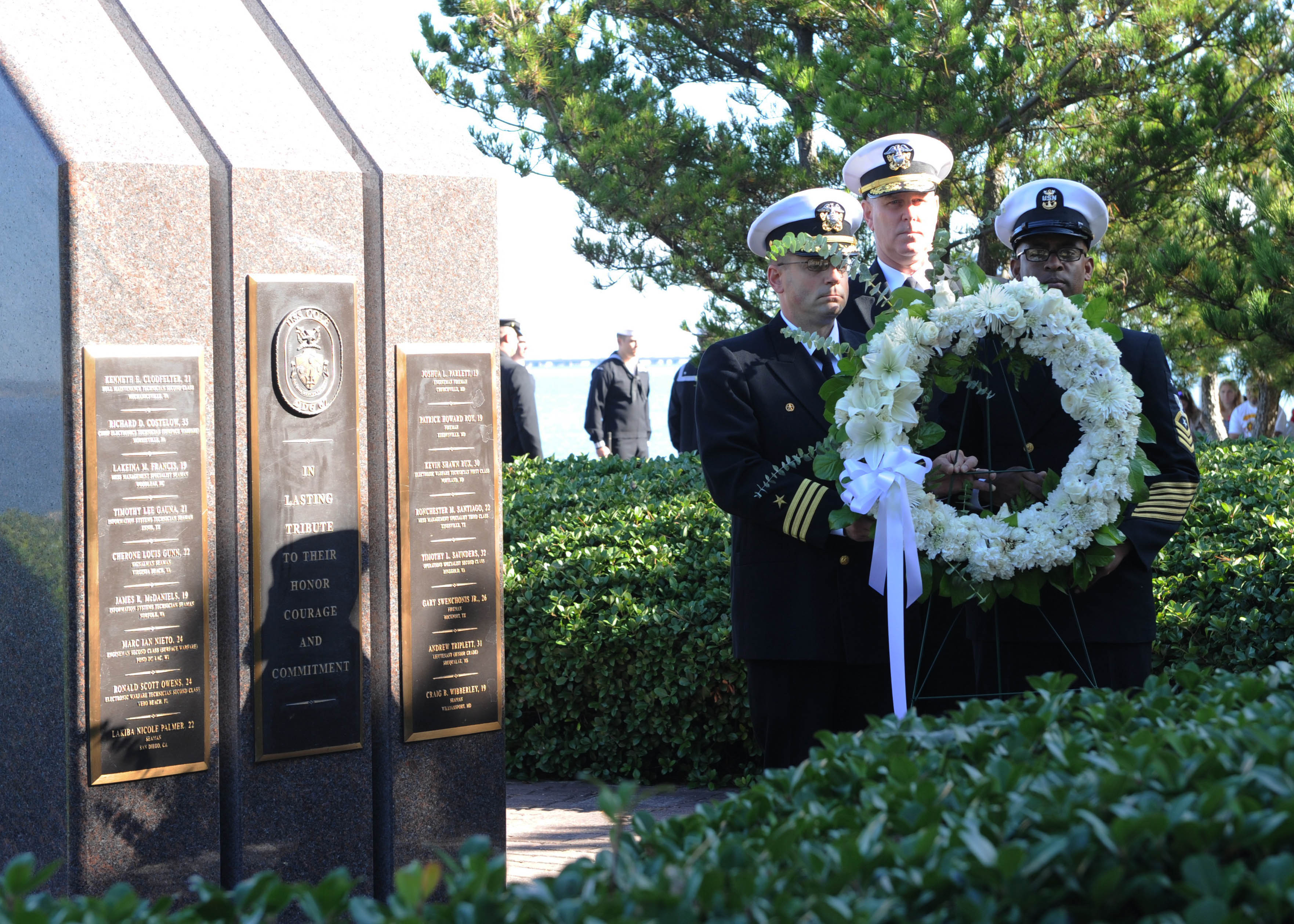 History Informs Memorial to Sailors Killed in USS Cole Attack > United ...