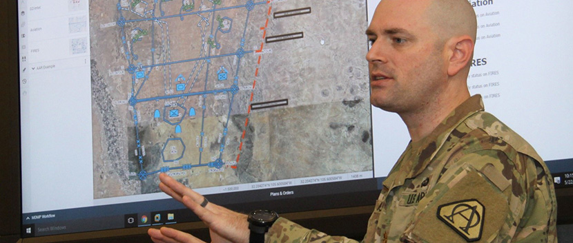Geospatial Capabilities in the Command Post Computing Environment