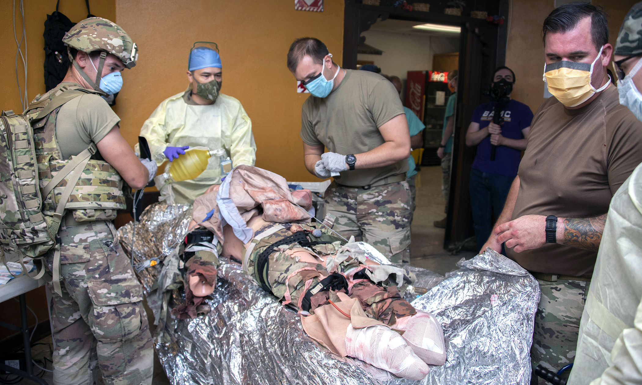 Inaugural trauma readiness training receives rave reviews > Joint Base ...