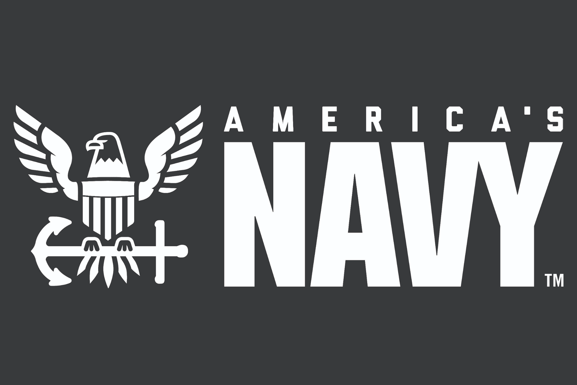 American Navy Logo Wooden Carved American Flag Navy Emblem Rank