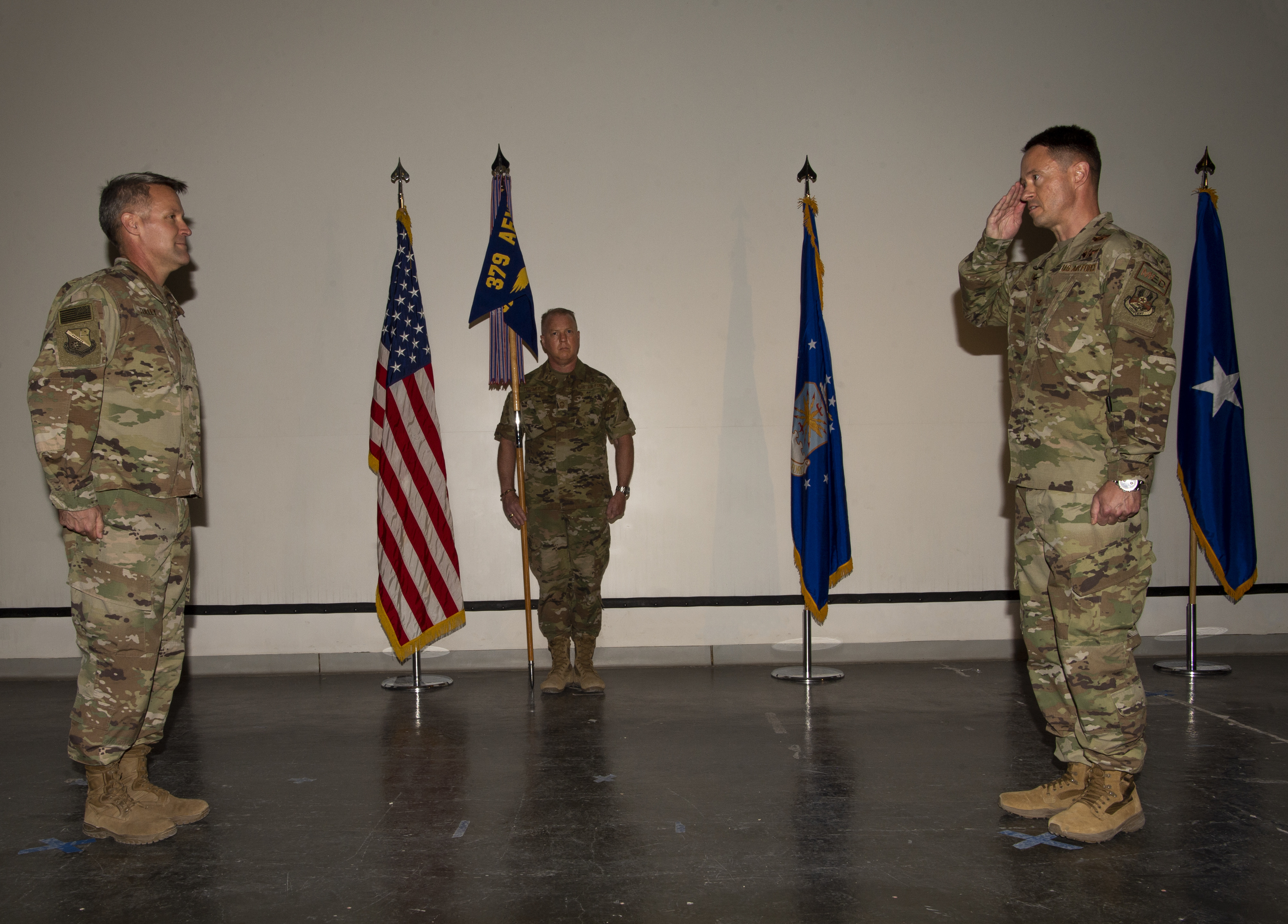 379th EMDG gets New Leadership > U.S. Air Forces Central > Article Display