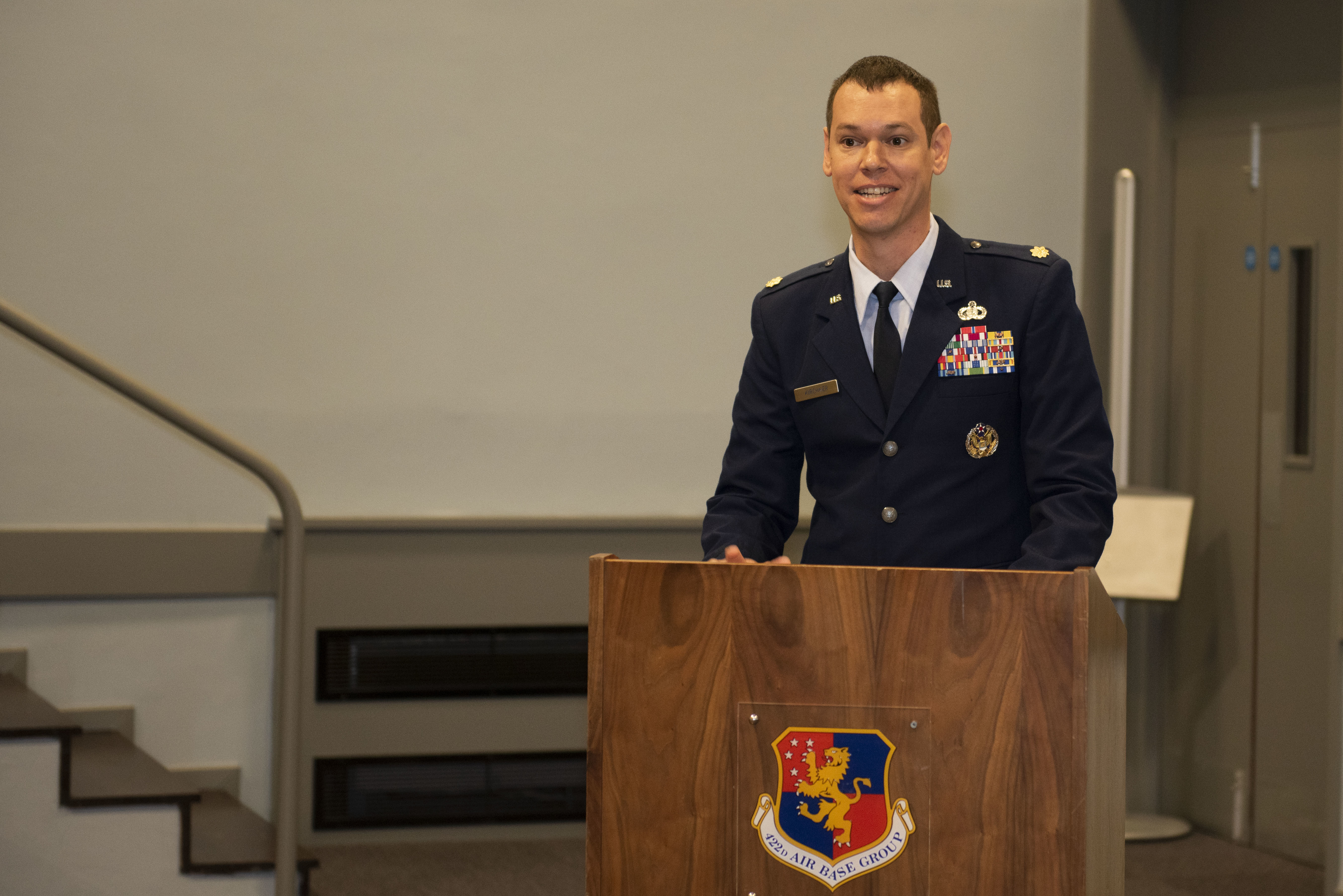 422nd ABS Change of Command > 501st Combat Support Wing > Article Display