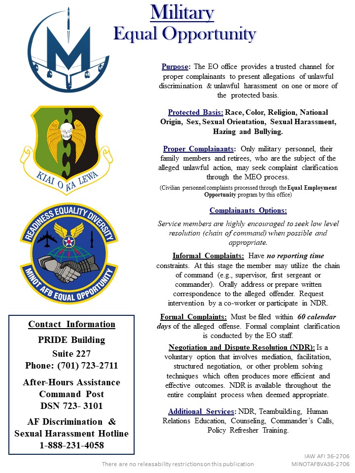 2020 Equal Opportunity Posters > Minot Air Force Base > Article Display