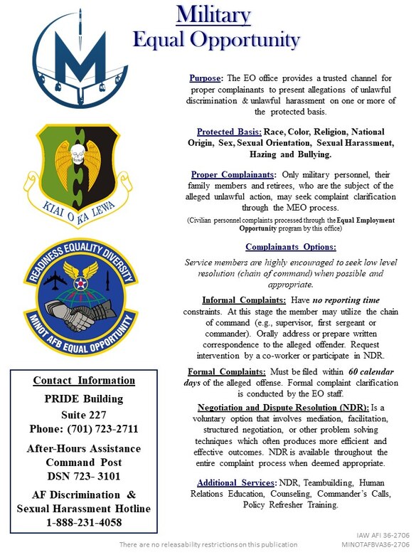 2020 Equal Opportunity Posters > Minot Air Force Base > Article Display
