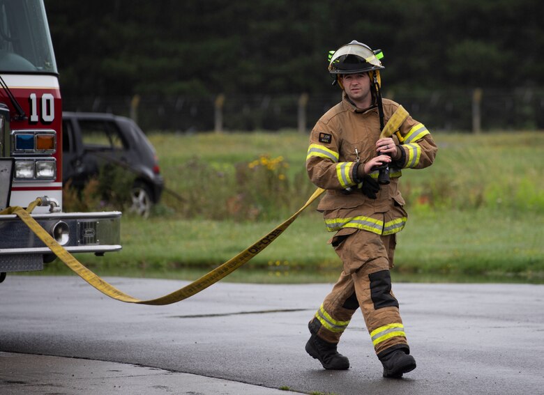 48 th CES firefighters participate in quarterly training > Royal Air ...