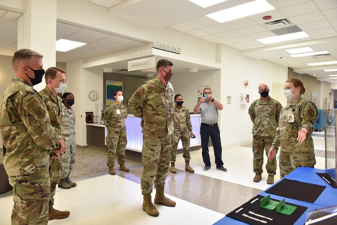 AFSC command team visits Team Robins