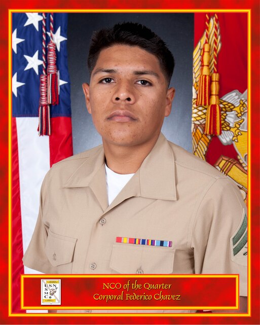 Cpl Federico Chavez > Training Command > Biography