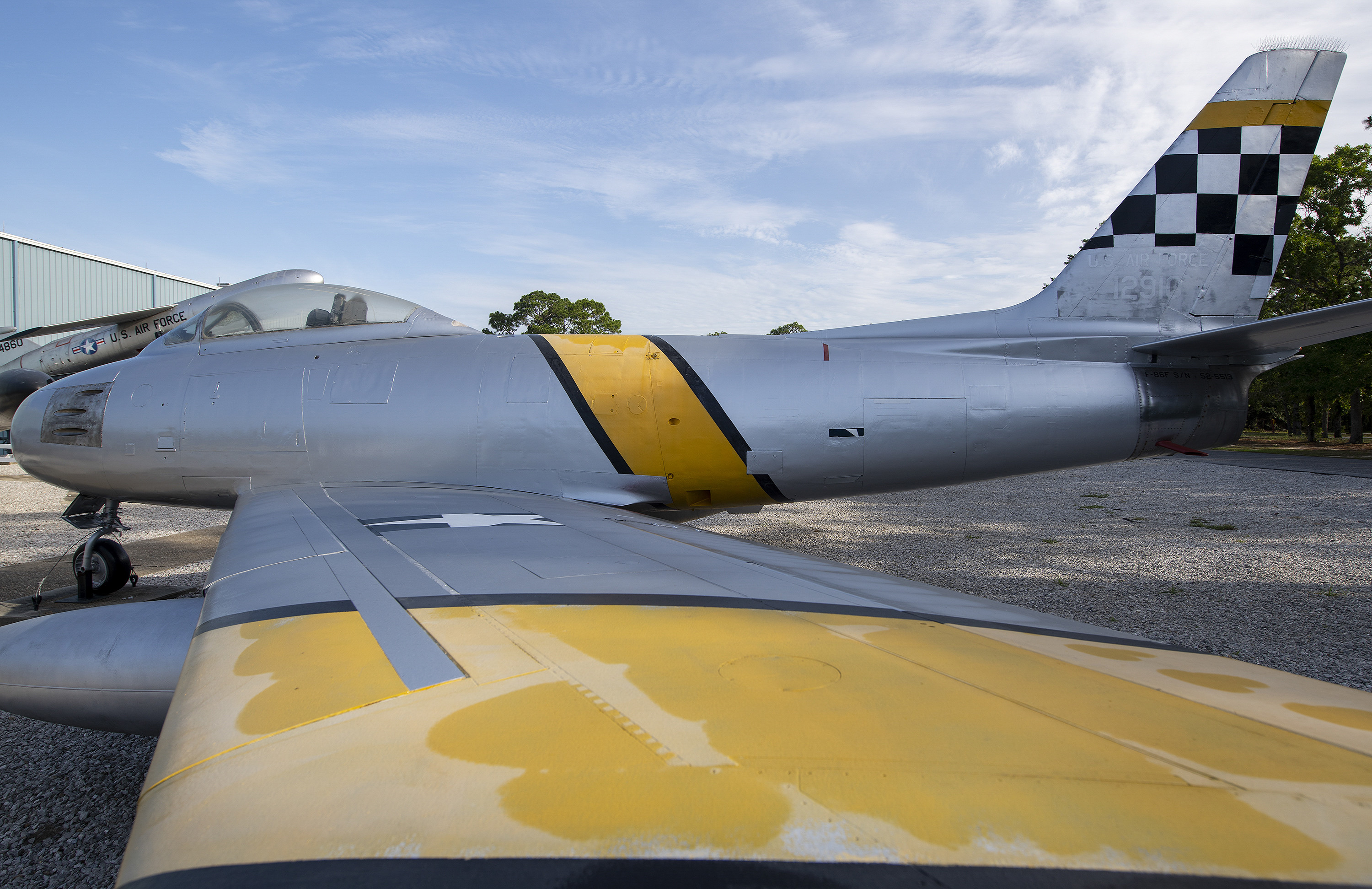 Wrap it up II: outdoor aircraft display gets vinyl treatment > Eglin ...
