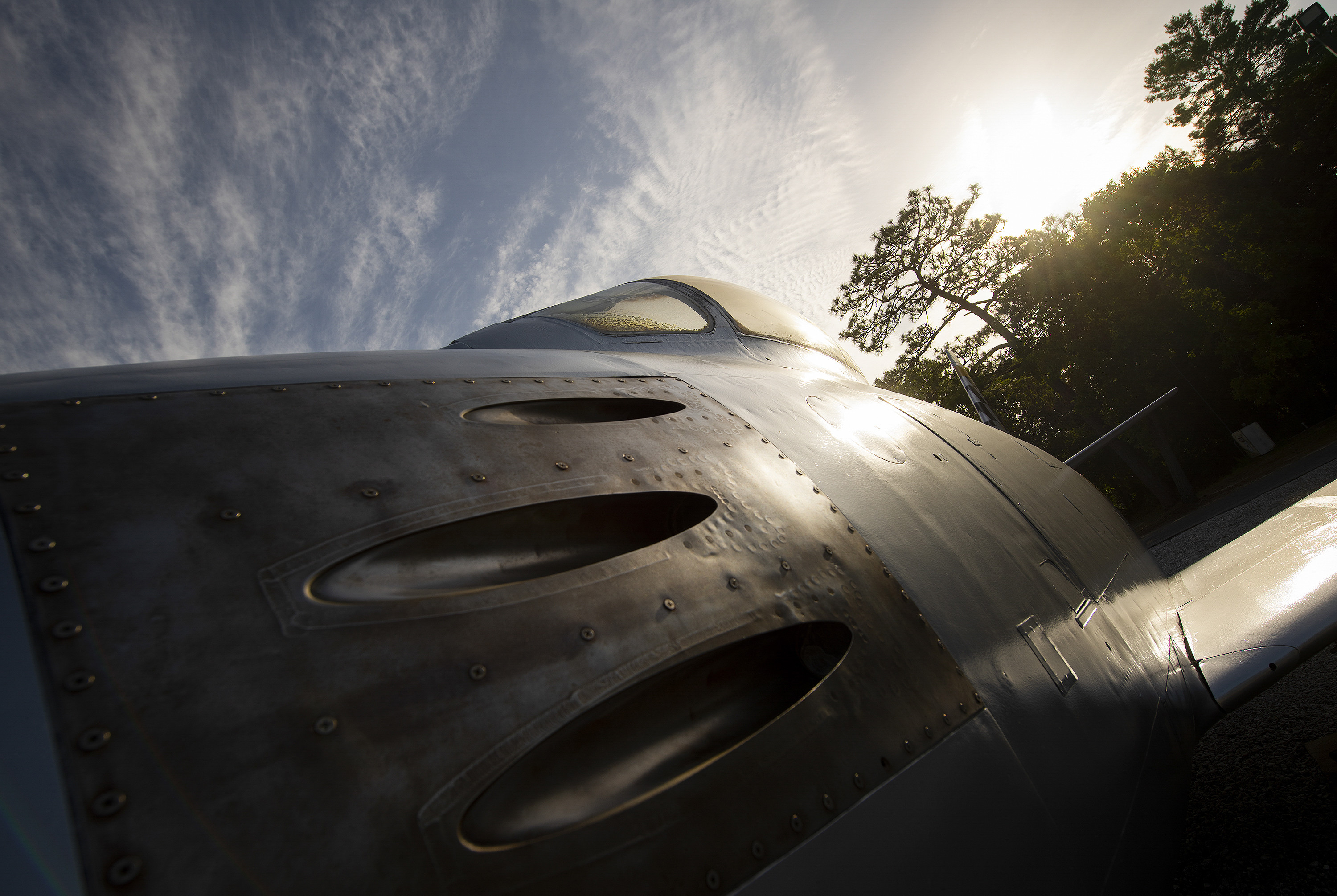 Wrap it up II: outdoor aircraft display gets vinyl treatment > Eglin ...