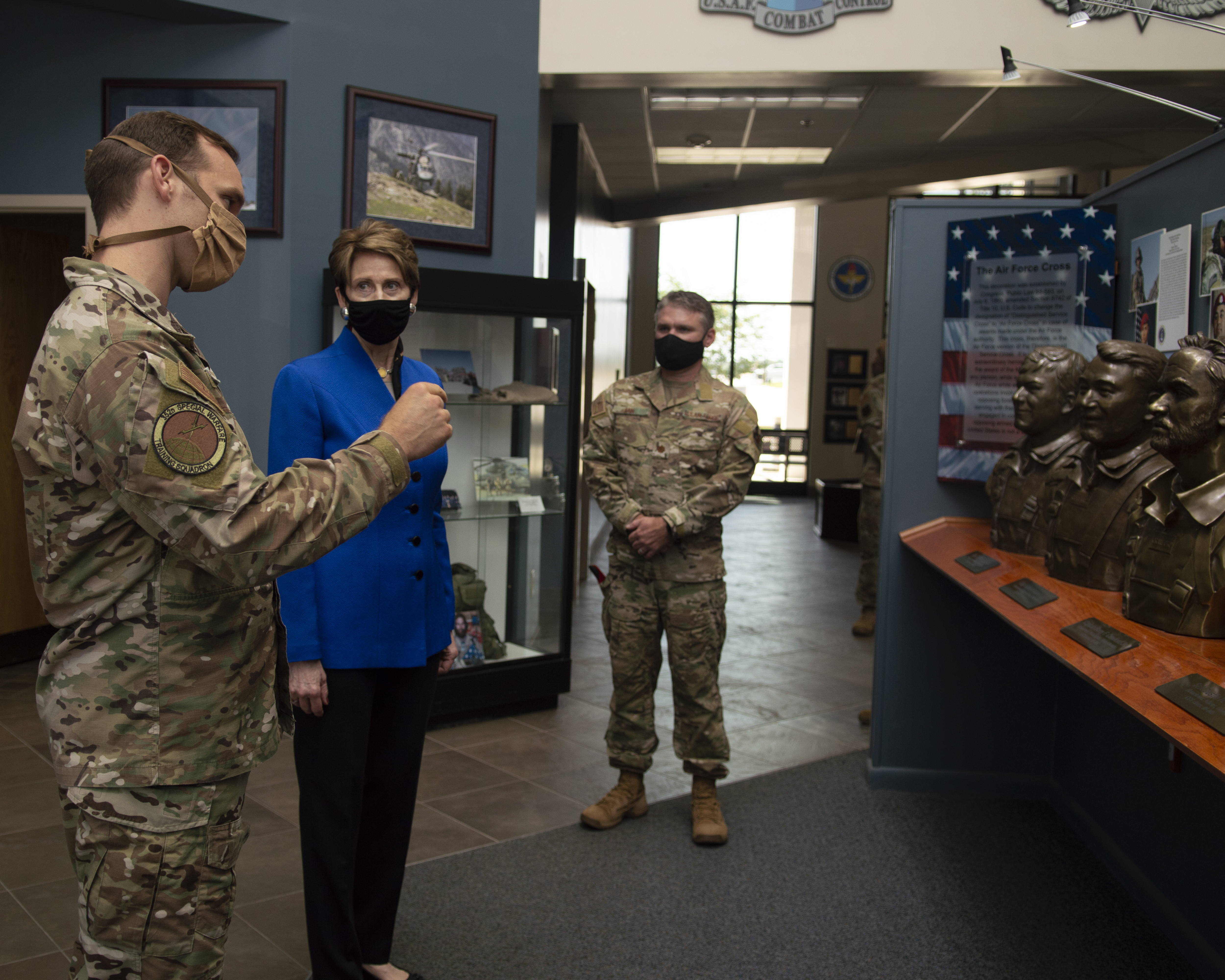 Secretary of the Air Force visits Team Pope > Pope Field > Coronavirus