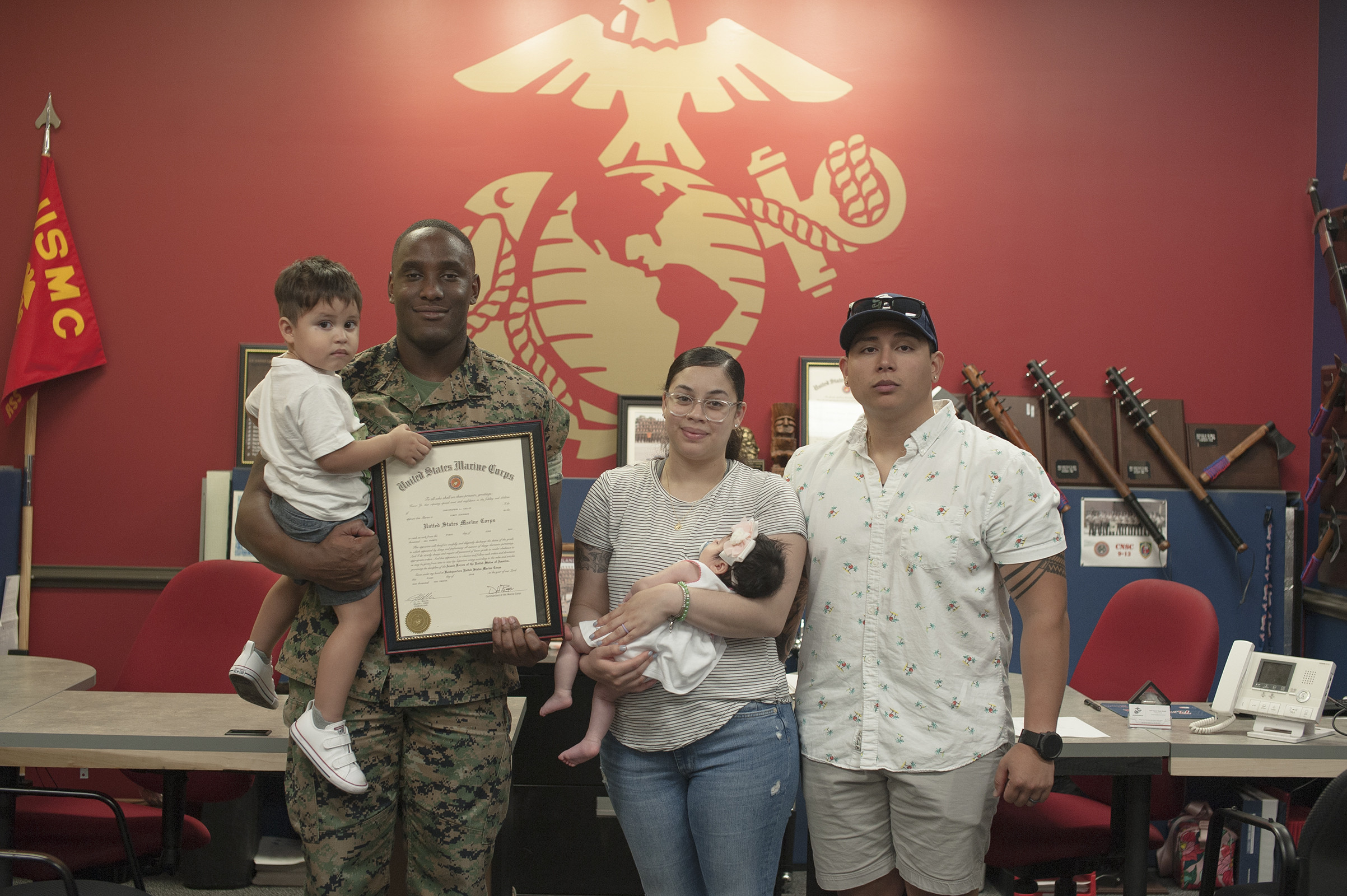 Native helps give back to local community as Marine recruiter > 6th ...