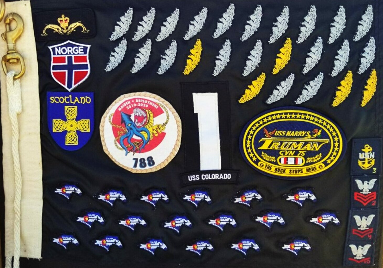 USS Colorado Continues the Tradition of the Submarine Battle Flag ...