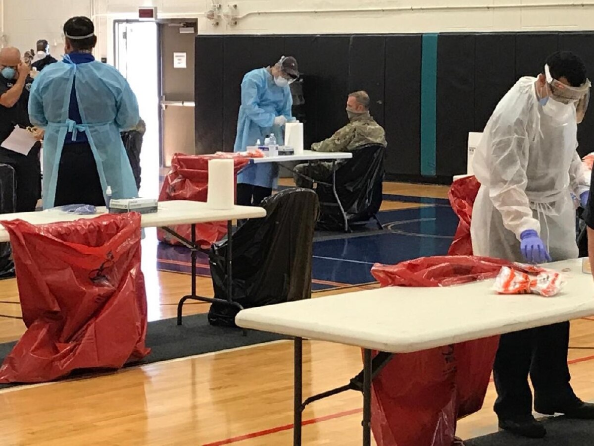 Homestead ARB holds COVID-19 testing > Homestead Air Reserve Base ...