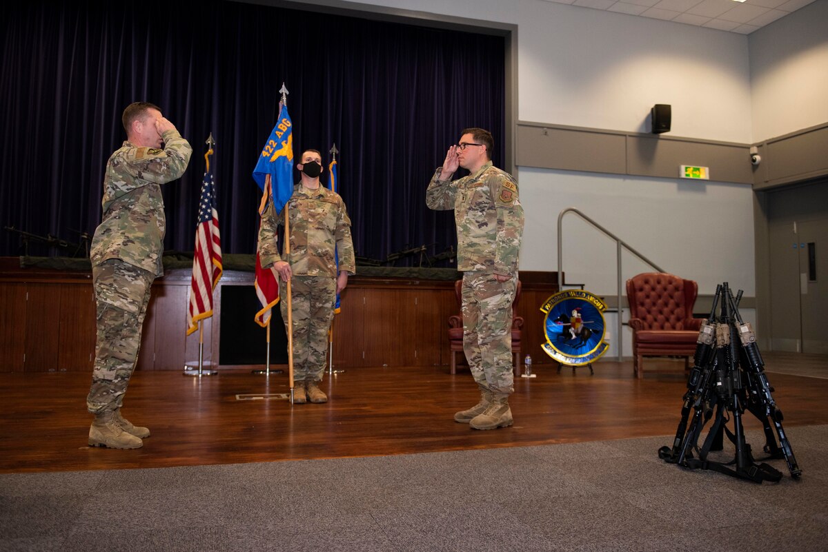 422nd SFS Assumption of Command > 501st Combat Support Wing > Article ...