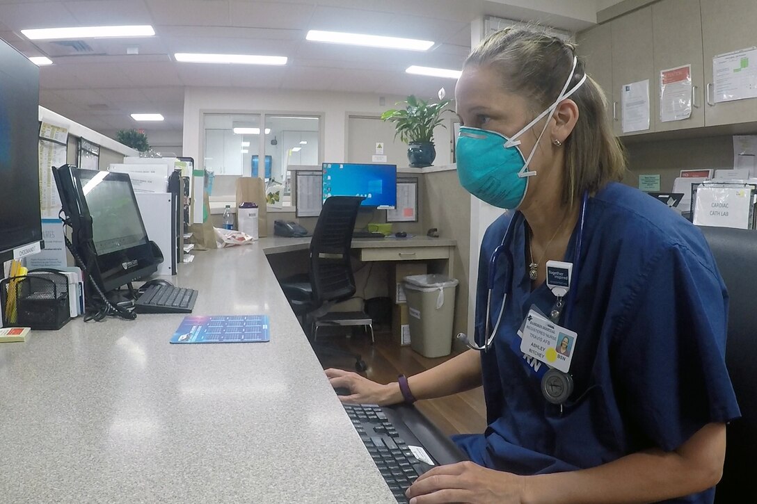 Service members support COVID-19 operations in California hospitals