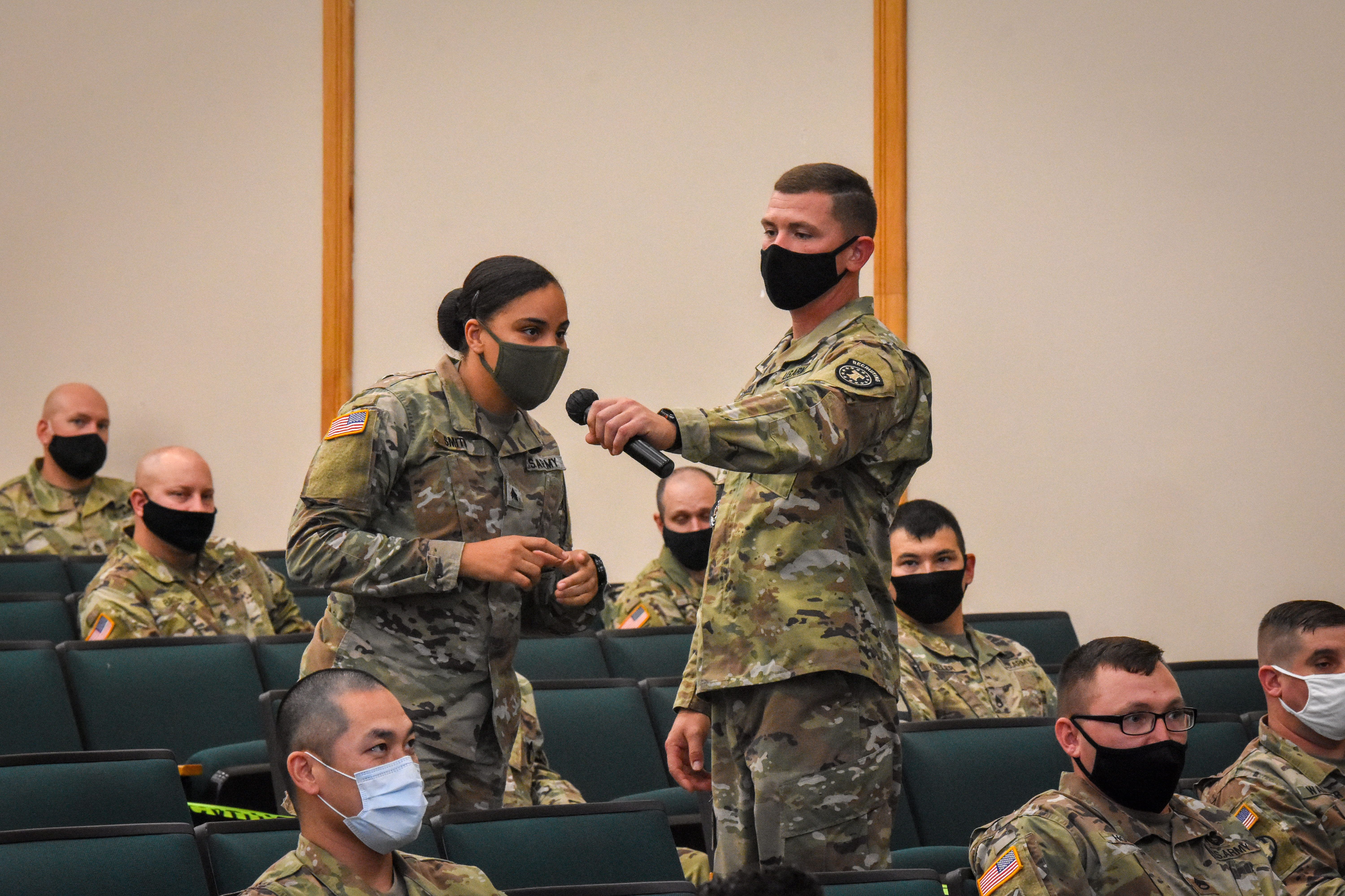 TRADOC leaders hold town hall with RRC students > U.S. ARMY RECRUITING ...