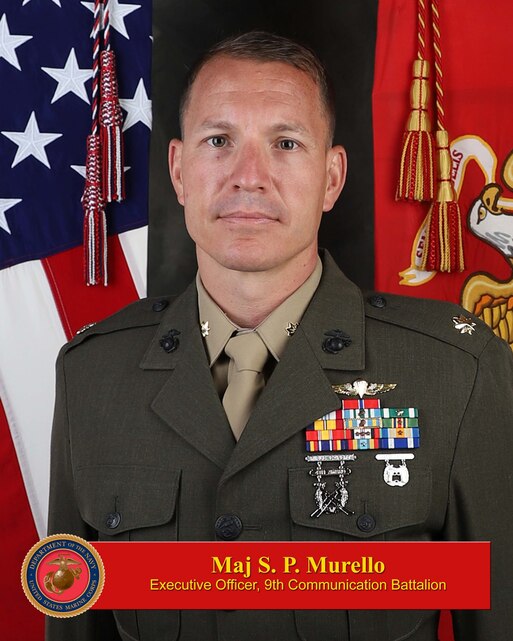 Maj. Steven P. Murello > I Marine Expeditionary Force > Biography