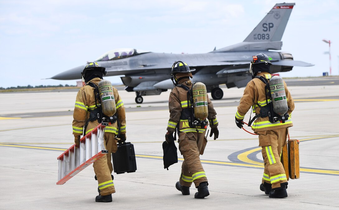 Spangdahlem Airmen train with Hydrazine Response Exercise