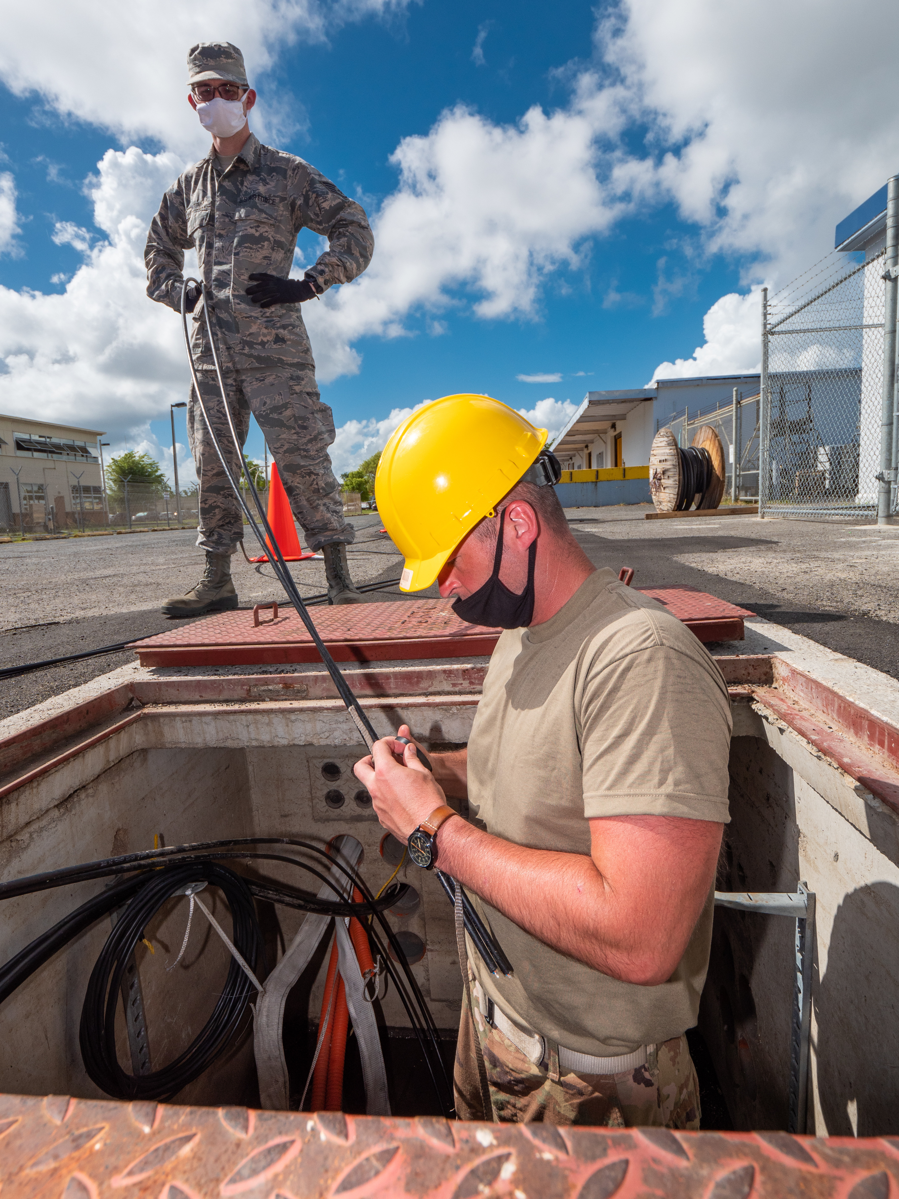 Air National Guard Engineering Installation Squadron Airmen complete ...